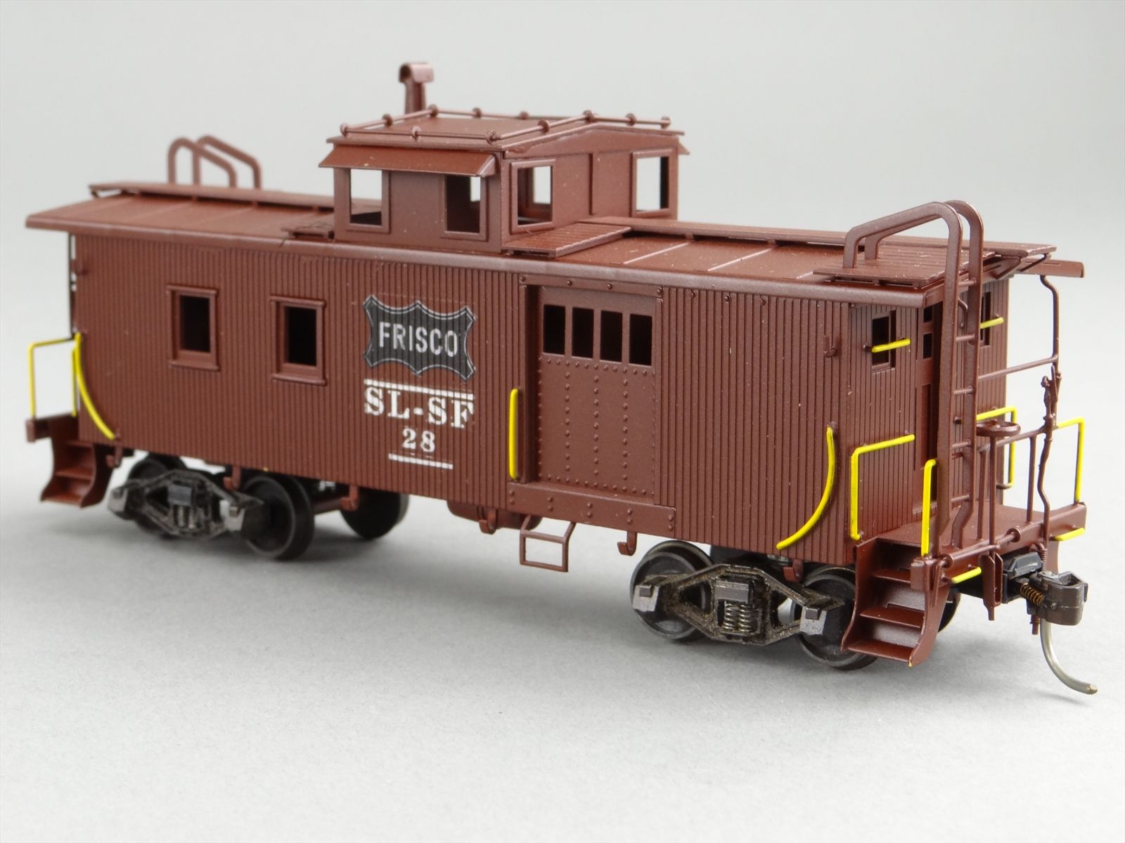 HO Brass Hallmark - SLSF Frisco Baggage Caboose - Custom #28