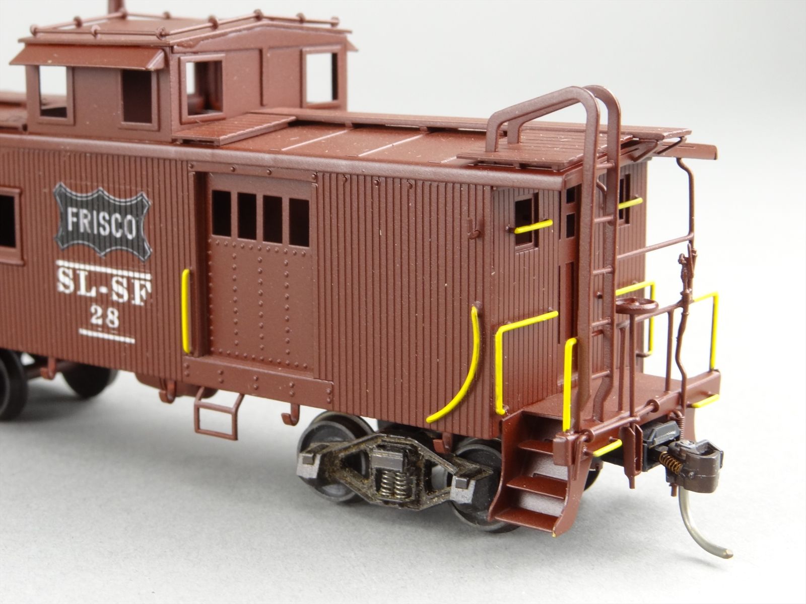 HO Brass Hallmark - SLSF Frisco Baggage Caboose - Custom #28