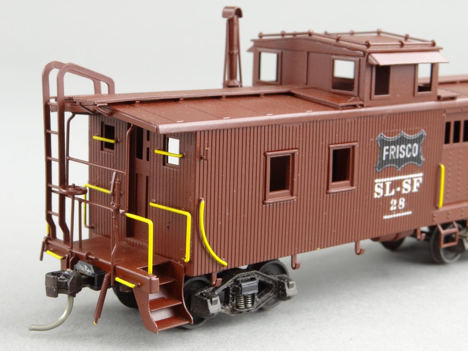 HO Brass Hallmark - SLSF Frisco Baggage Caboose - Custom #28