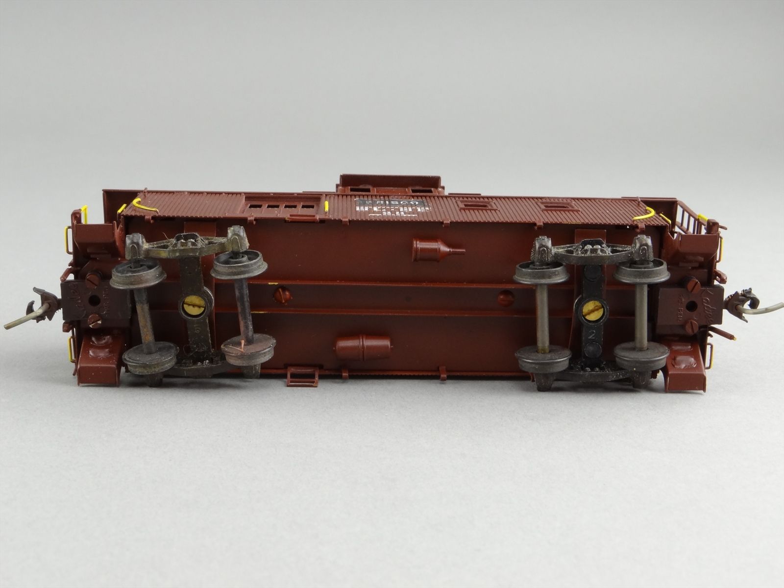 HO Brass Hallmark - SLSF Frisco Baggage Caboose - Custom #28