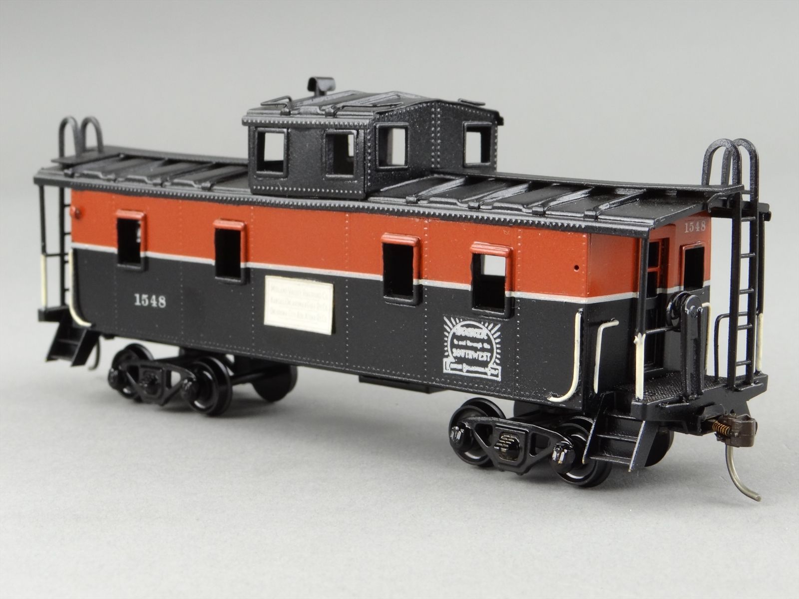 HO Brass Hallmark - KO&G Kansas Oklahoma & Gulf Caboose - Custom #1548