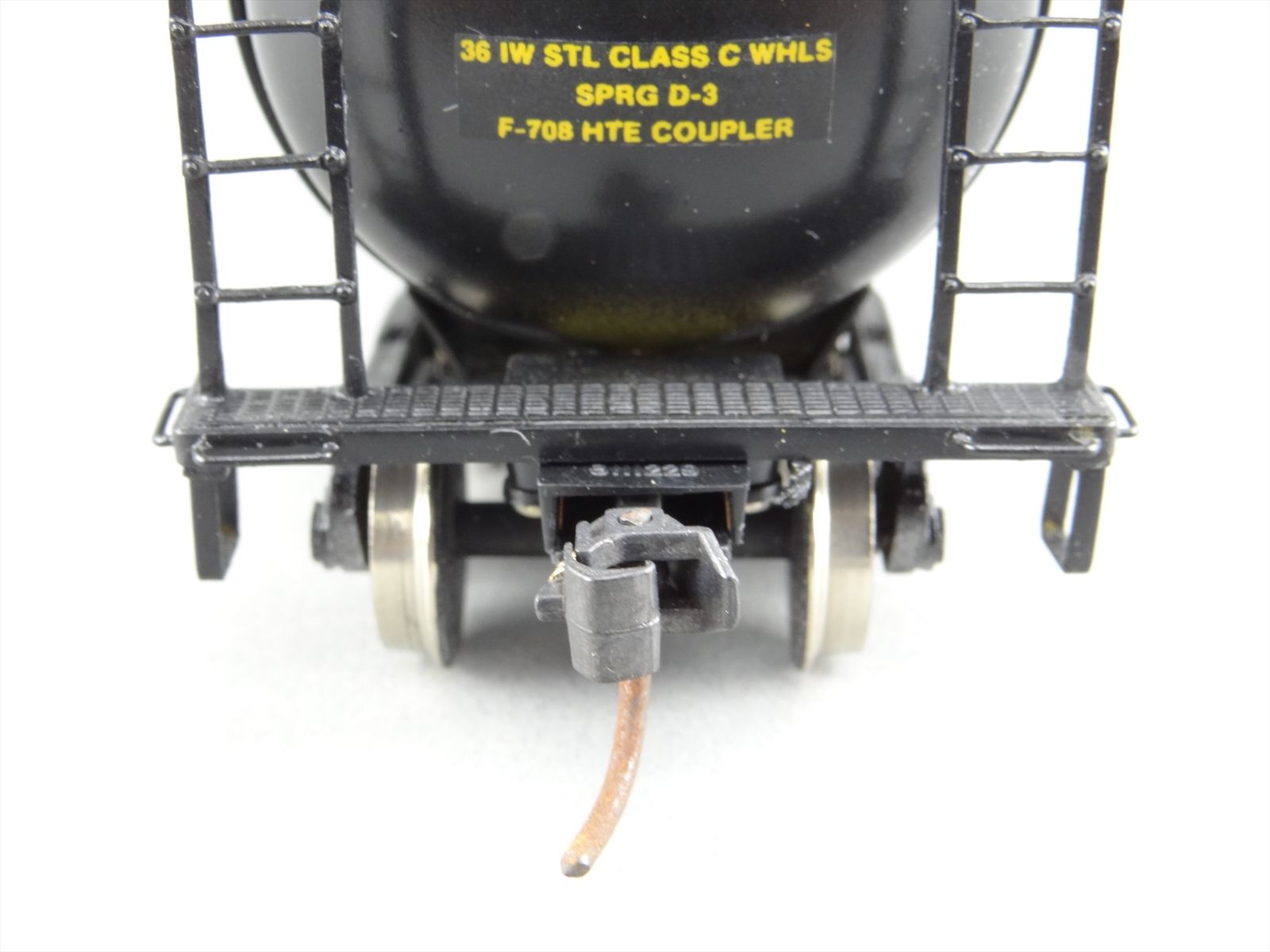 HO Scale Brass Train OMI 3029 61' Liquid Oxygen Air Tank Car Custom ...