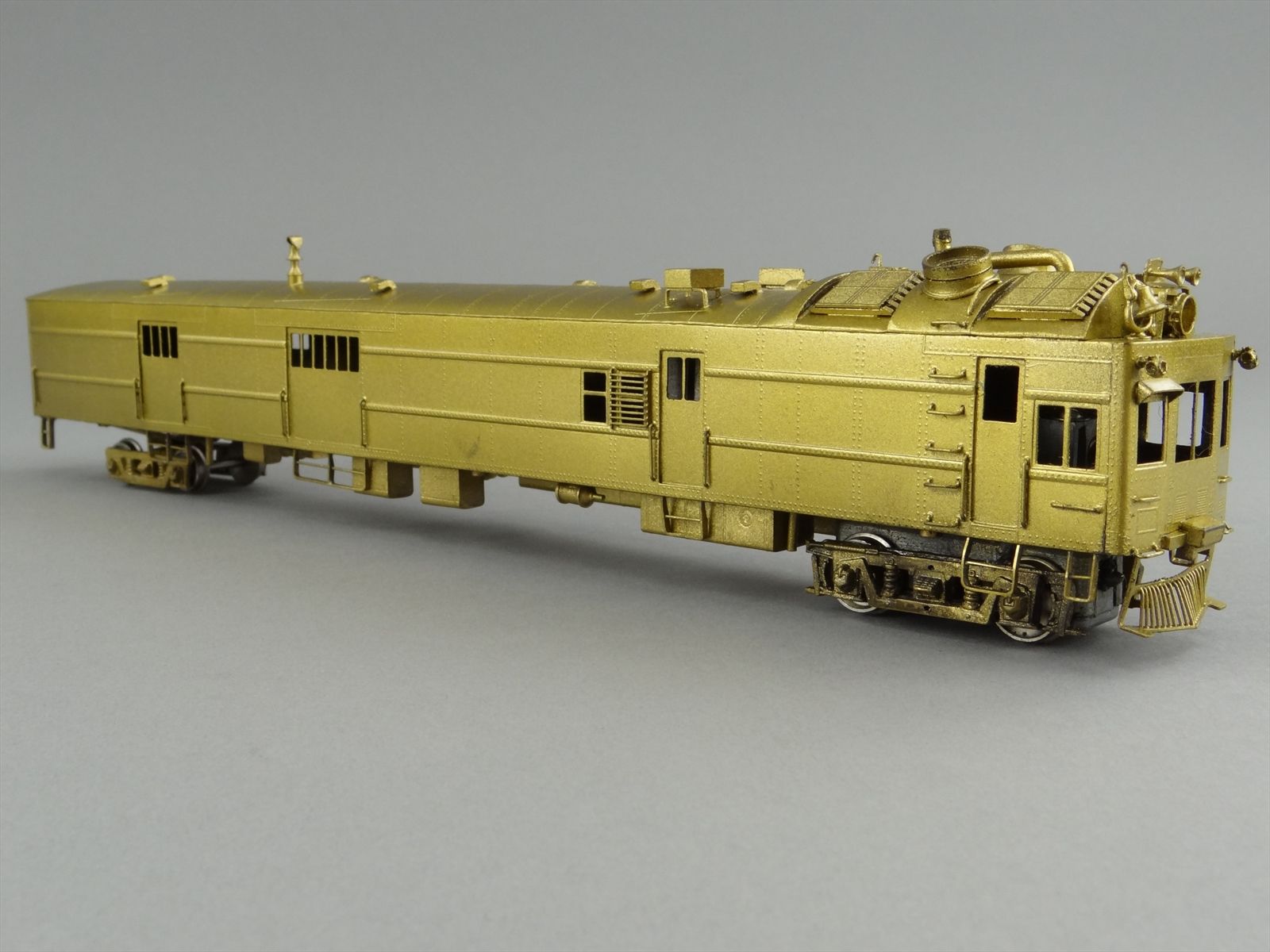 HO Brass Model Train - Hallmark Models ATSF Santa Fe M-160 Gas Electric Doodlebug