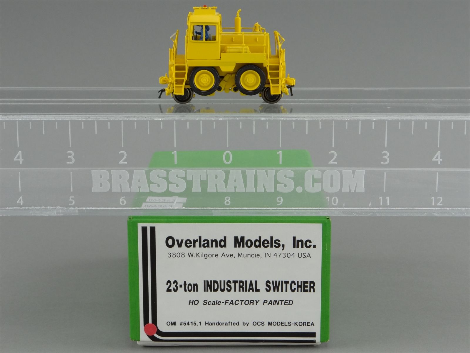 HO Scale Brass Model Train - OMI 5415.1 Overland 23-Ton Industrial ...