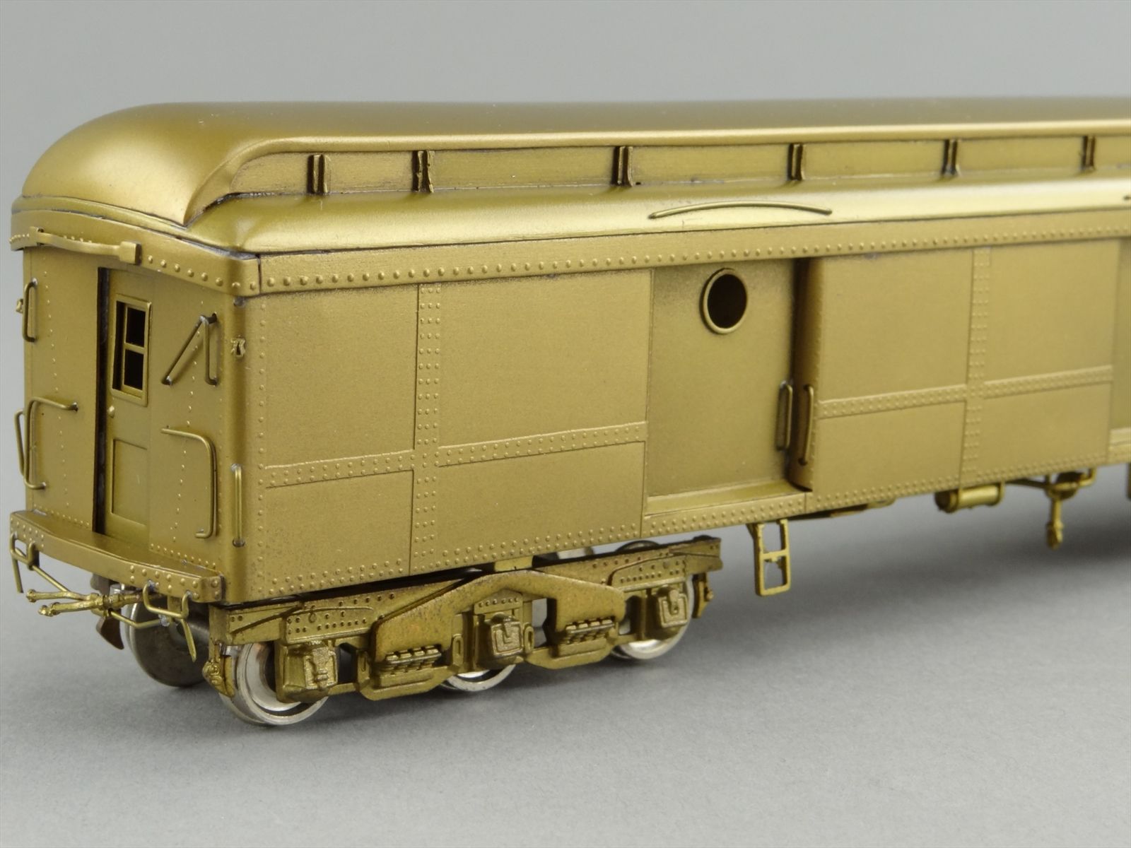 HO Brass Model Train - Custom Brass PRR BM-70ka Baggage Mail Car ...