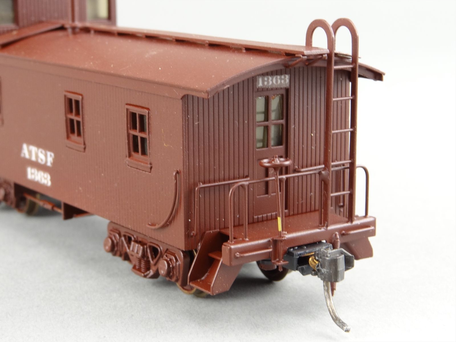 HO Brass Model Train - TID Trains Inc ATSF Santa Fe Way Car Caboose ...