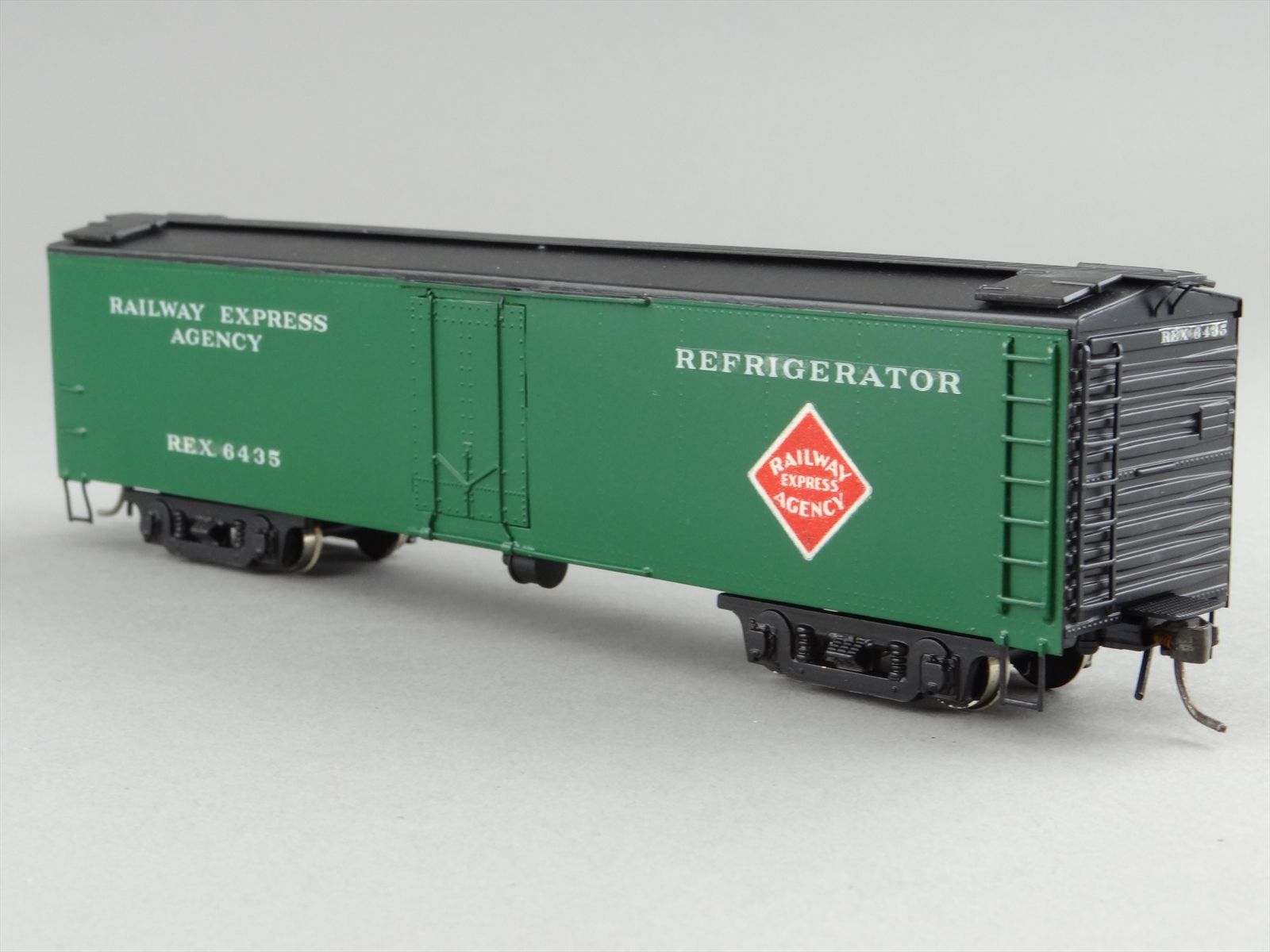 HO Brass Model - TID Trains Inc. REA Steel Express Reefer #6435 - Custom