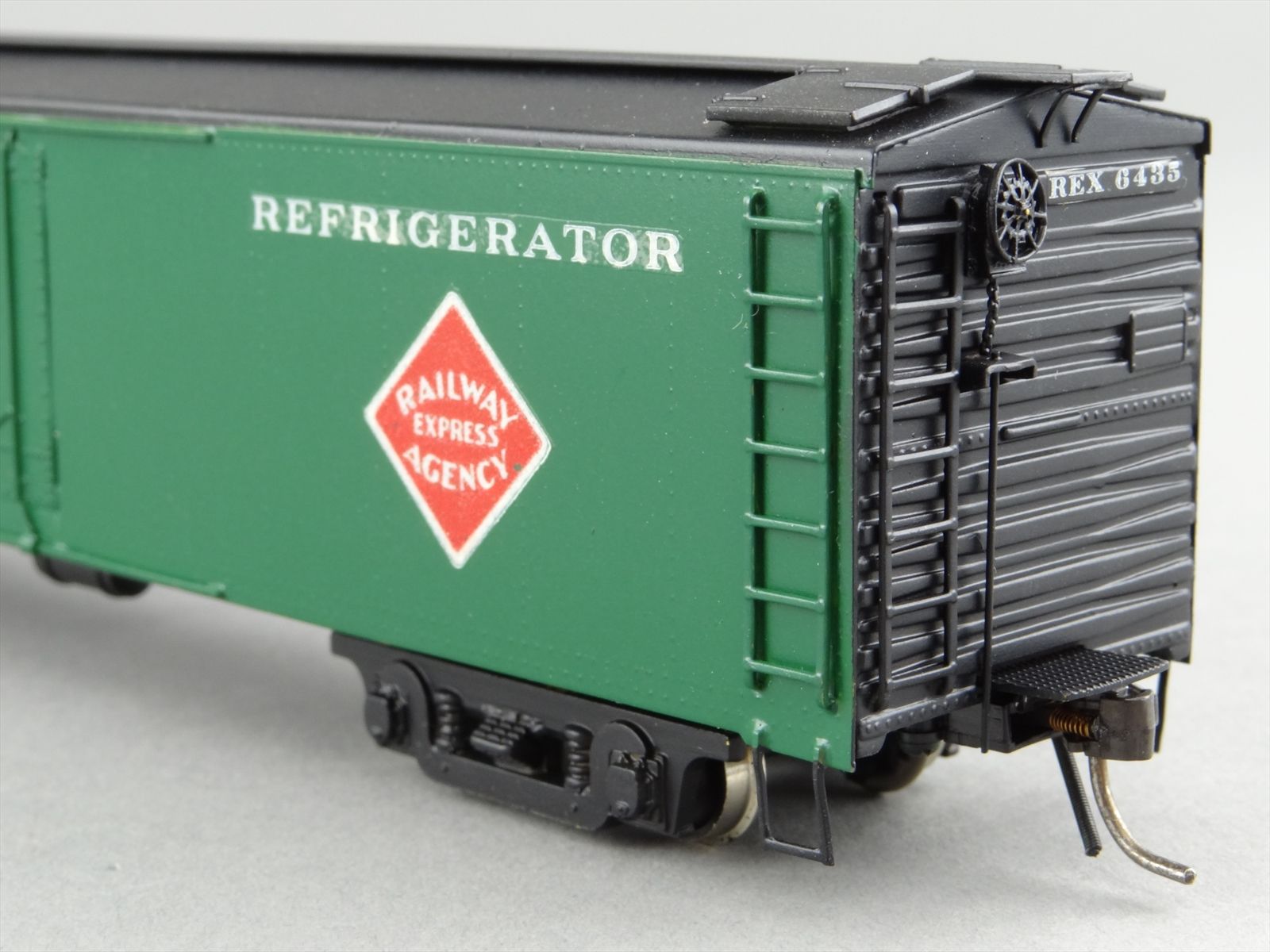 HO Brass Model - TID Trains Inc. REA Steel Express Reefer #6435 - Custom
