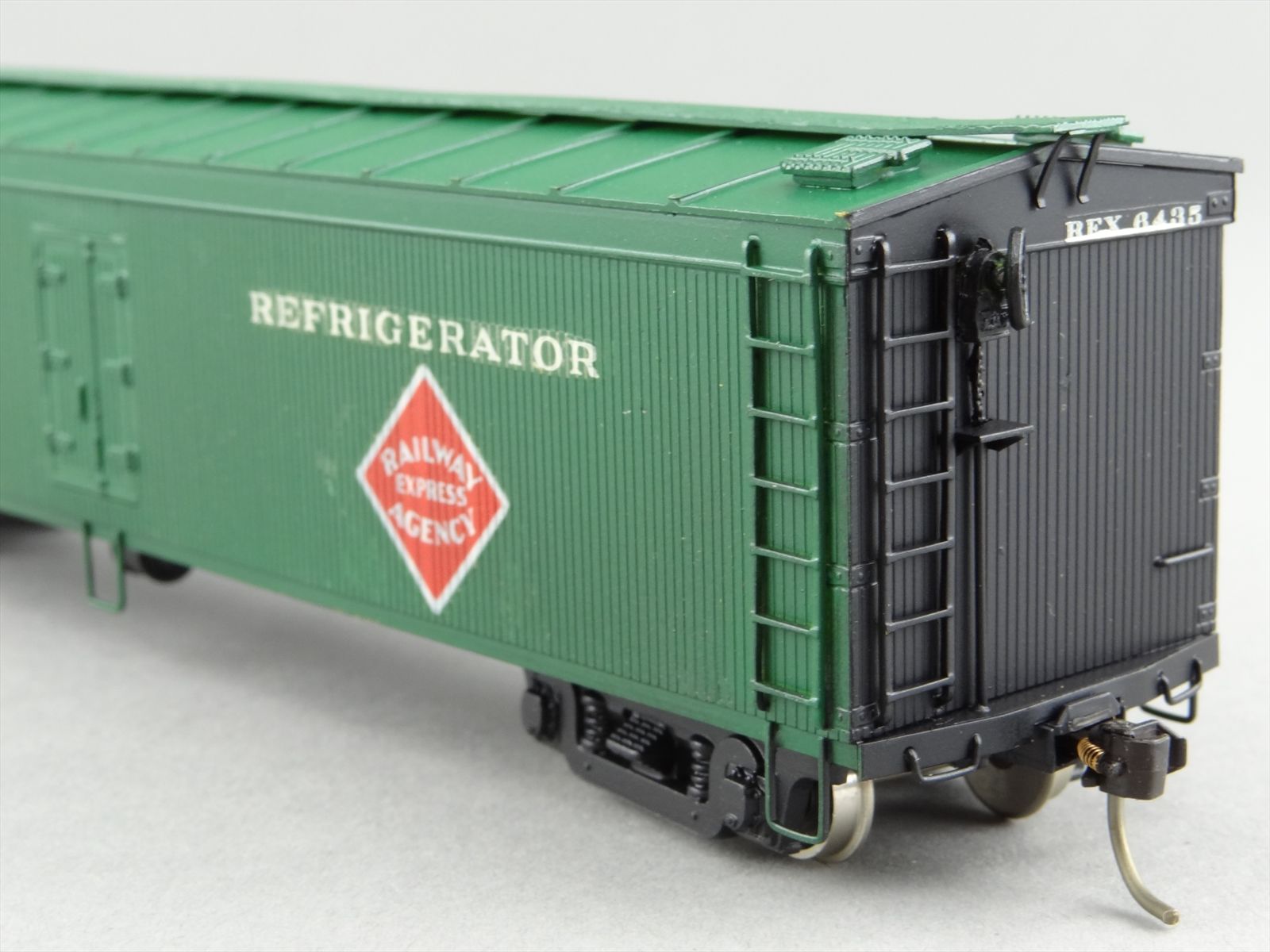 HO Brass Model - TID Trains Inc. REA Wood Express Reefer #6435 - Custom