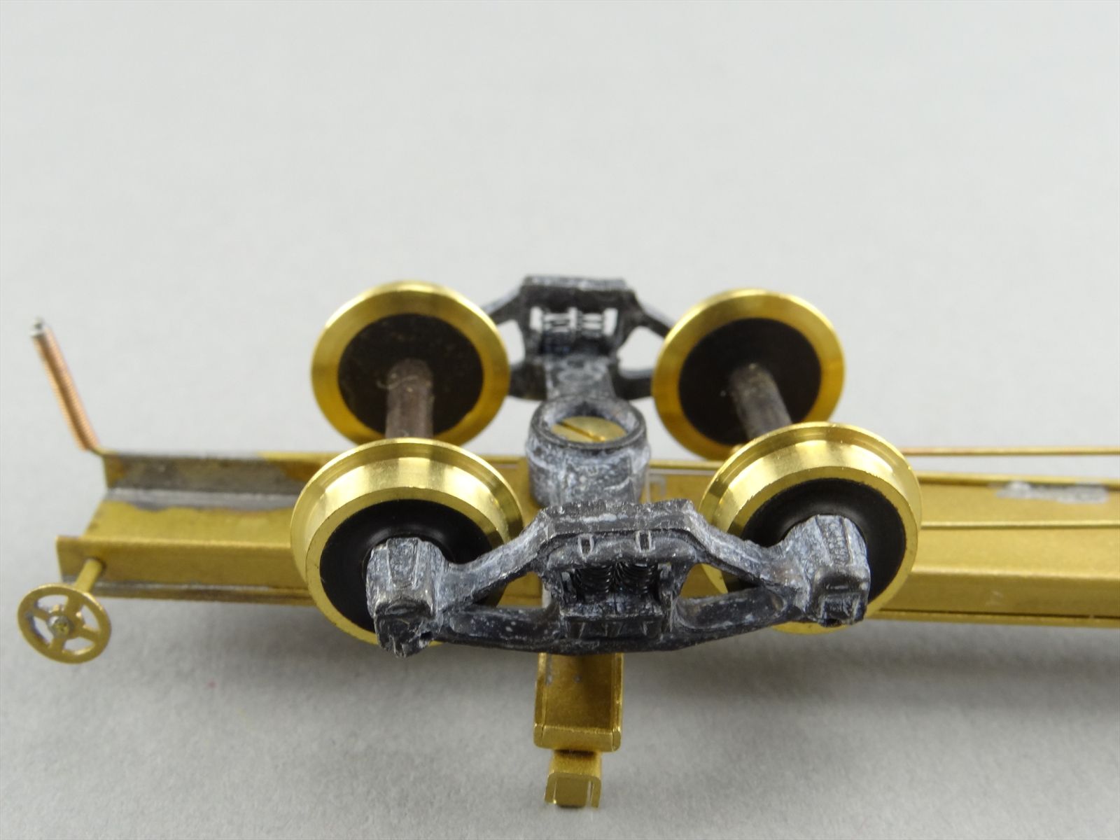 HO Brass NWSL NorthWest Short Line 43' Skeleton Log Car - Unpainted