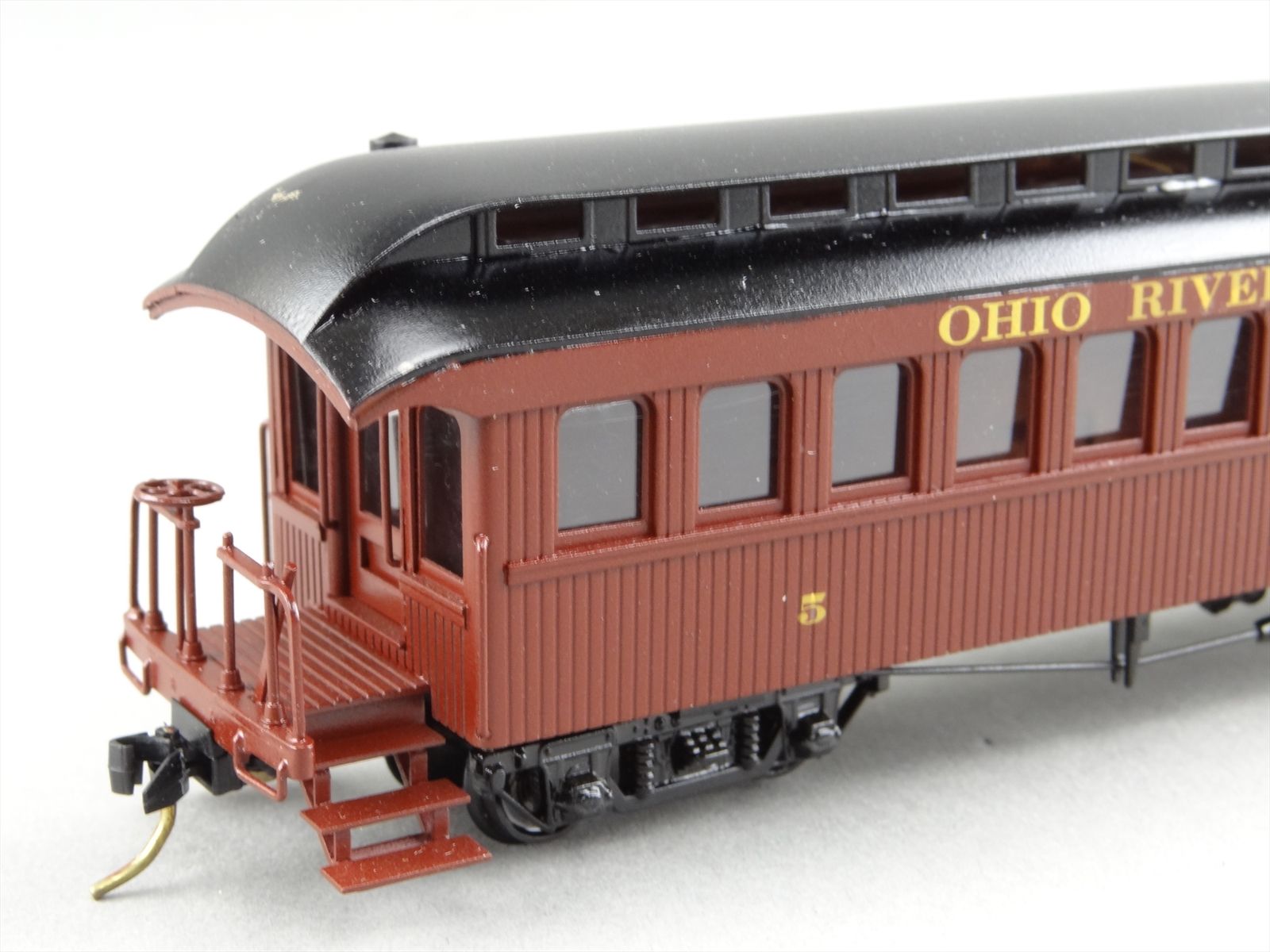 HOn3 Brass NWSL Orion OR&W Ohio River & Western Parlor Business Pay Car ...