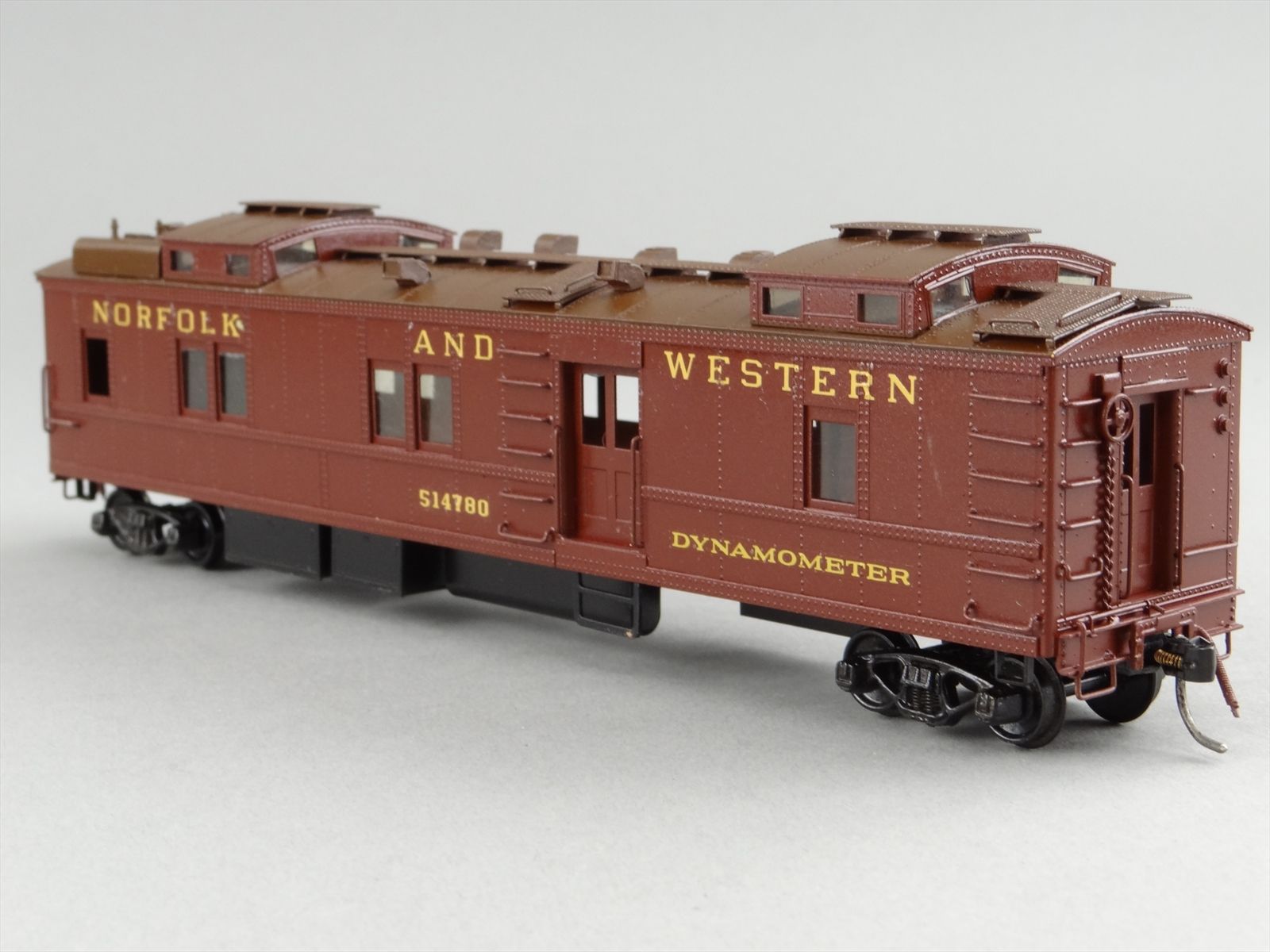 HO NWSL N&W Norfolk & Western Dynamometer Car #514780 - CUSTOM