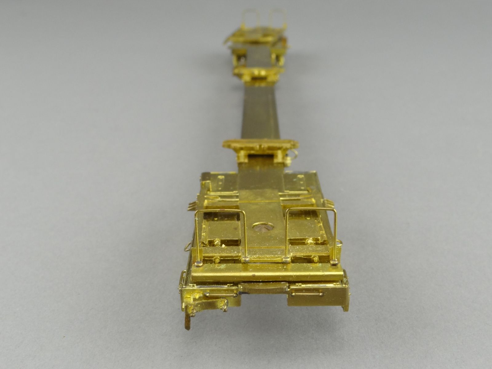 HO Brass OMI 3034 Overland NYC Flexi-Van Car Mark IV 80' Flatcar ...