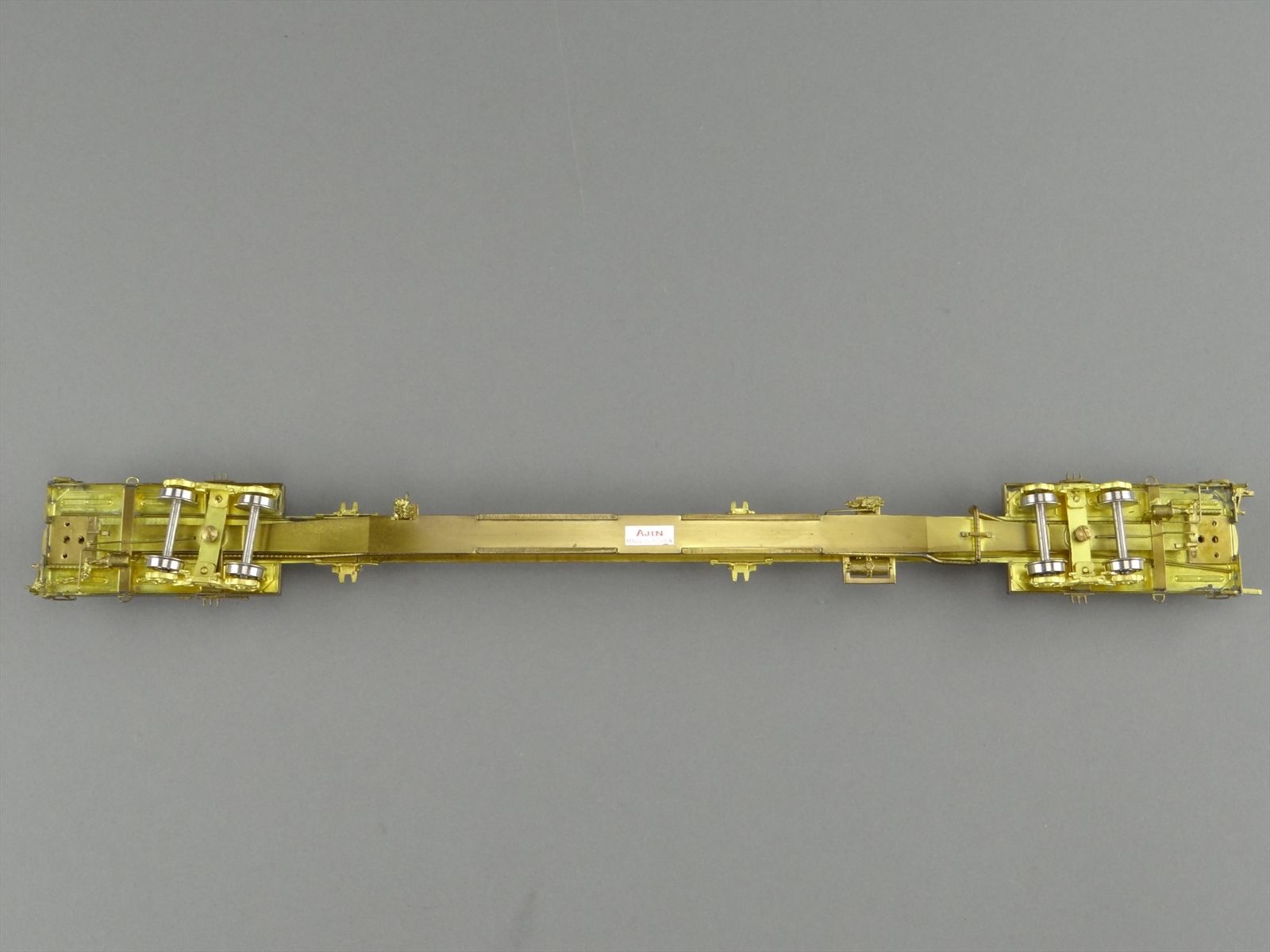 HO Brass OMI 3034 Overland NYC Flexi-Van Car Mark IV 80' Flatcar ...