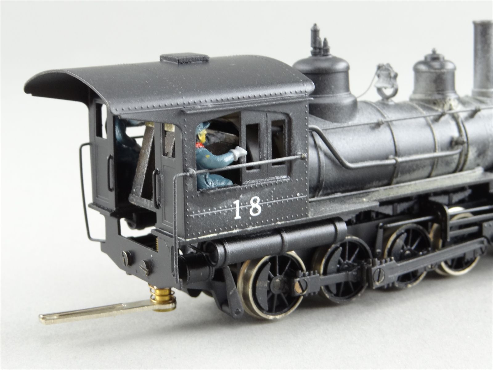 HO Brass Model Train - NWSL Sierra Railway 2-8-0 #18 - Custom Painted