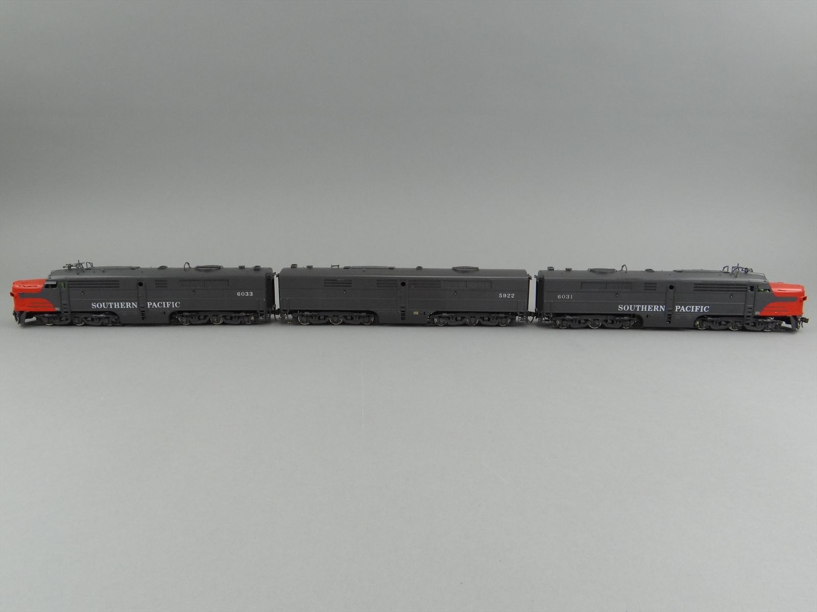 HO Brass Key Imports CS#83 SP Southern Pacific ALCO PA-3 ABA Set - Bloody Nose