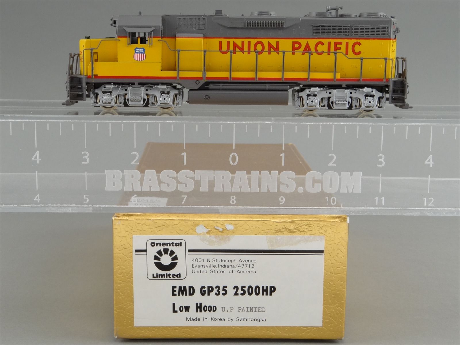 HO Brass Model - Oriental Limited UP Union Pacific EMD GP35 Diesel - Factory Painted