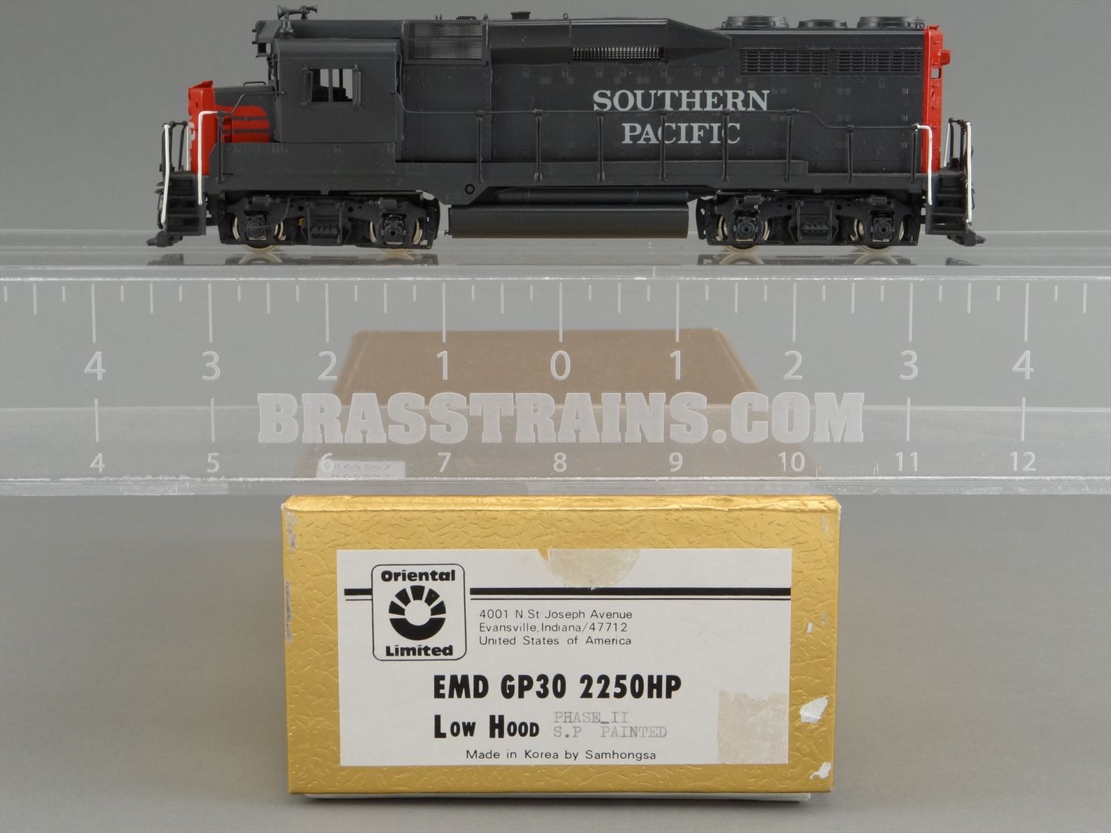 HO Brass Model - Oriental Limited SP Southern Pacific EMD GP30 Diesel ...