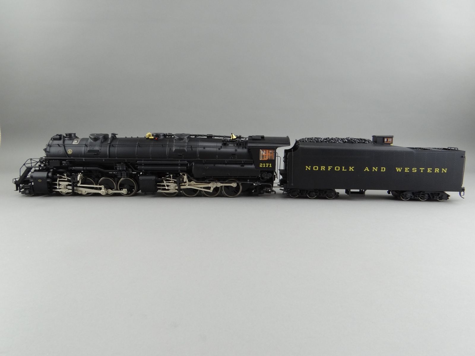 O Scale Brass Model Train - (2 Rail) Sunset - N&W Norfolk & Western 2-8 ...