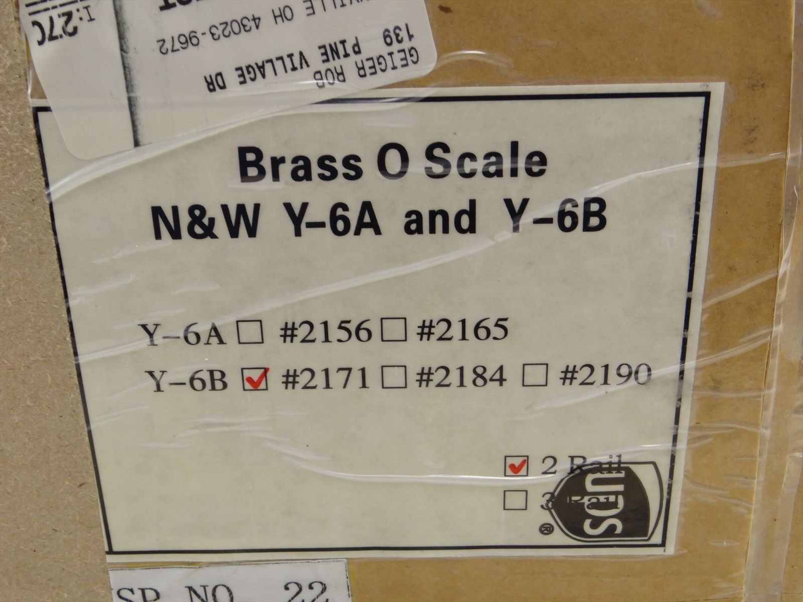 O Scale Brass Model Train - (2 Rail) Sunset - N&W Norfolk & Western 2-8 ...