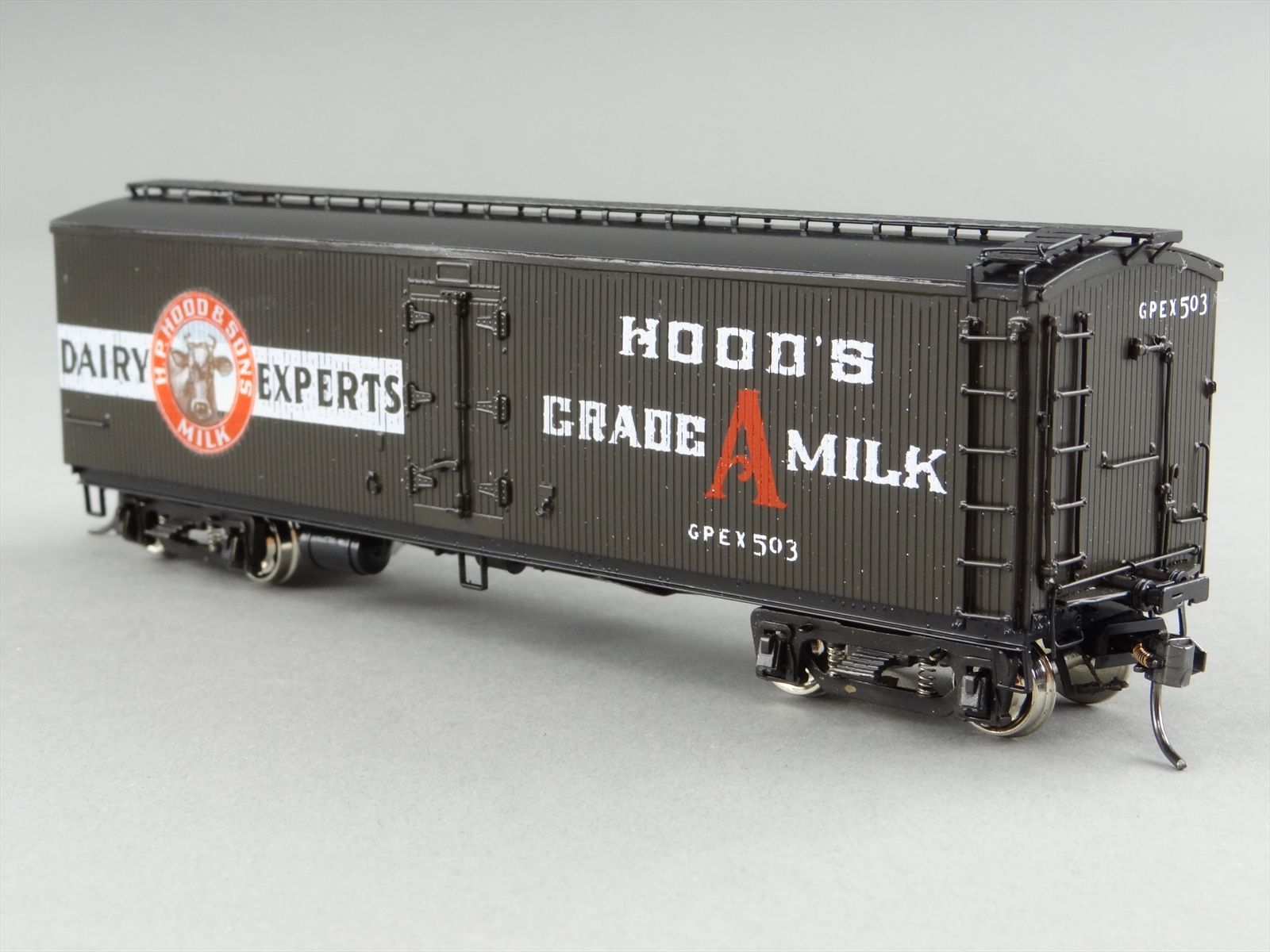 HO Brass Model Train - PSC Fairfield Farms 41' Pfaudler Milk Tank Car ...