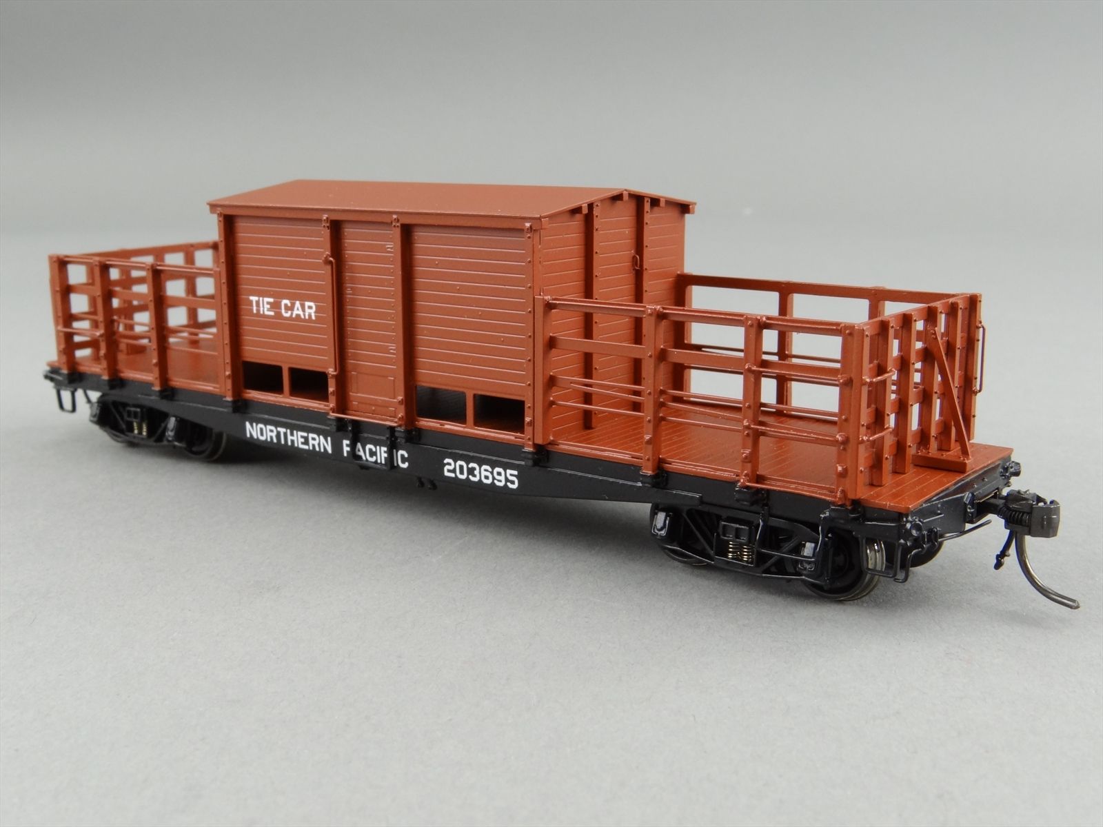 HO Brass Model Train Set - W&R NP Northern Pacific MOW - 4 Car Set -F/P