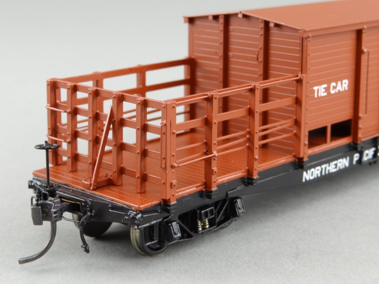 HO Brass Model Train Set - W&R NP Northern Pacific MOW - 4 Car Set -F/P