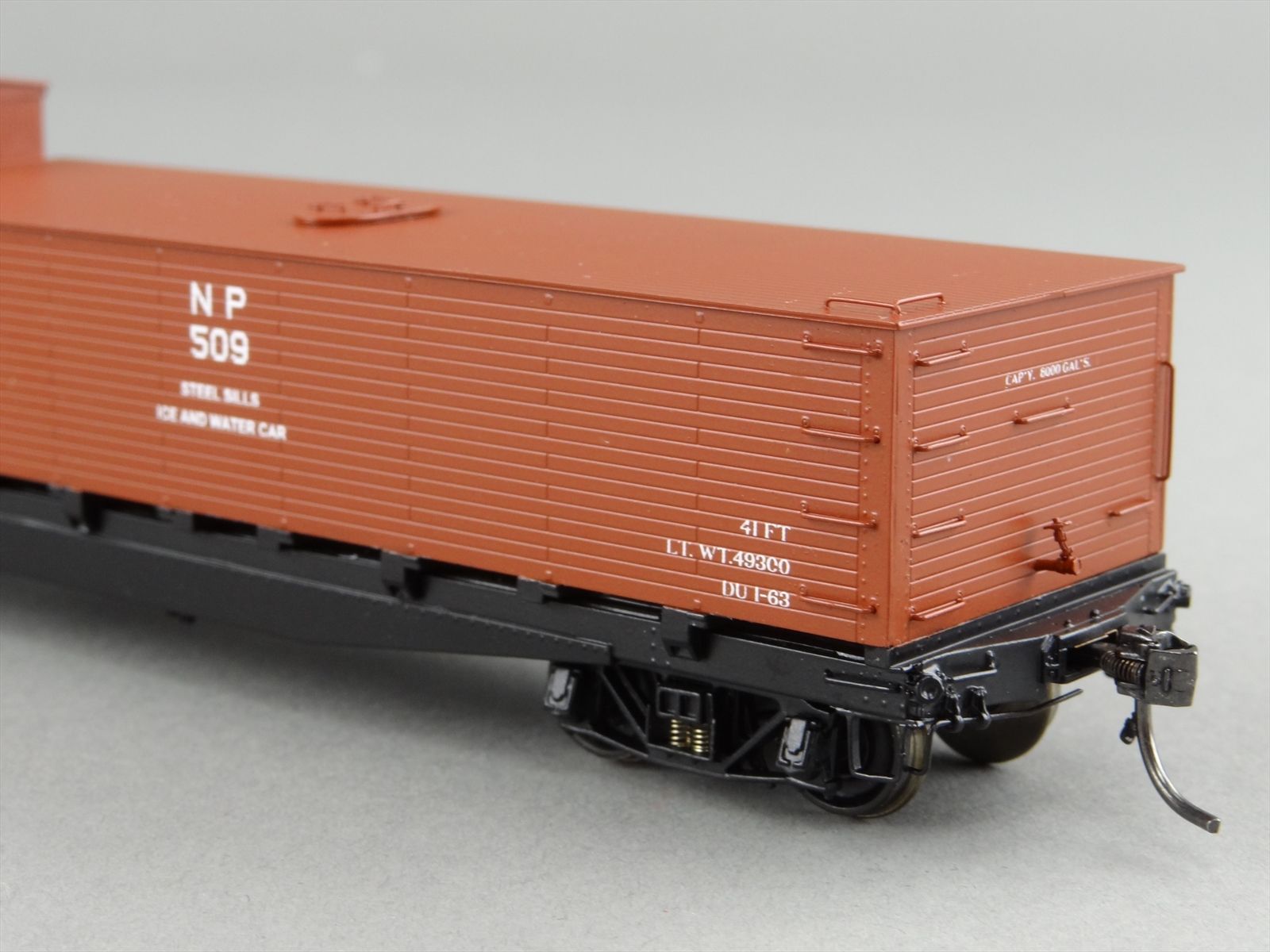 HO Brass Model Train Set - W&R NP Northern Pacific MOW - 4 Car Set -F/P