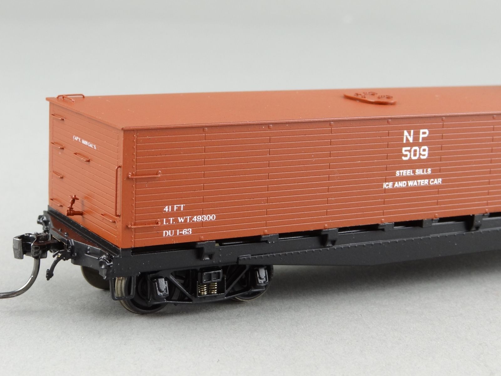HO Brass Model Train Set - W&R NP Northern Pacific MOW - 4 Car Set -F/P