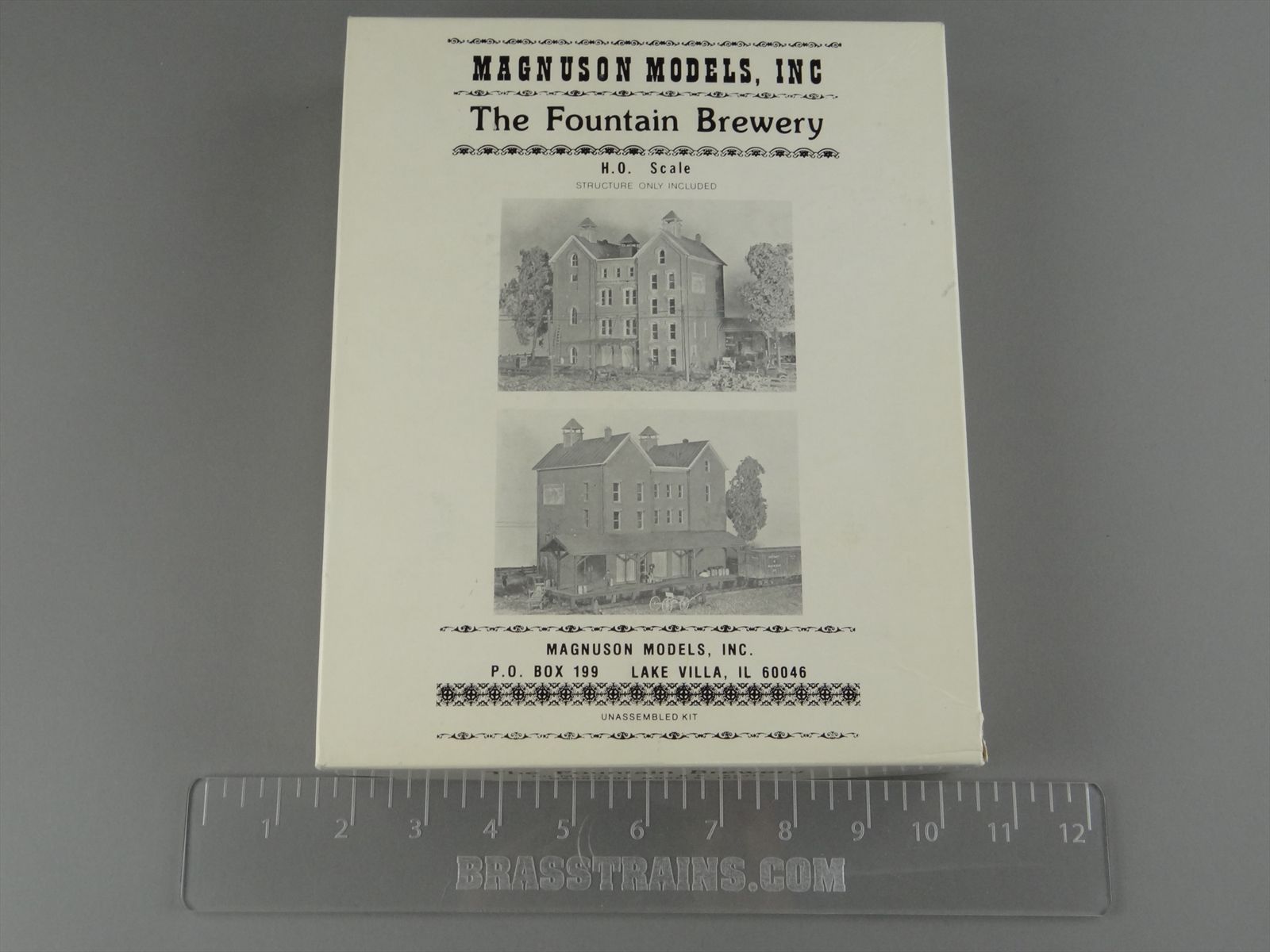 HO Craftsman Building Kit - Magnuson Models M-510 The Fountain Brewery ...
