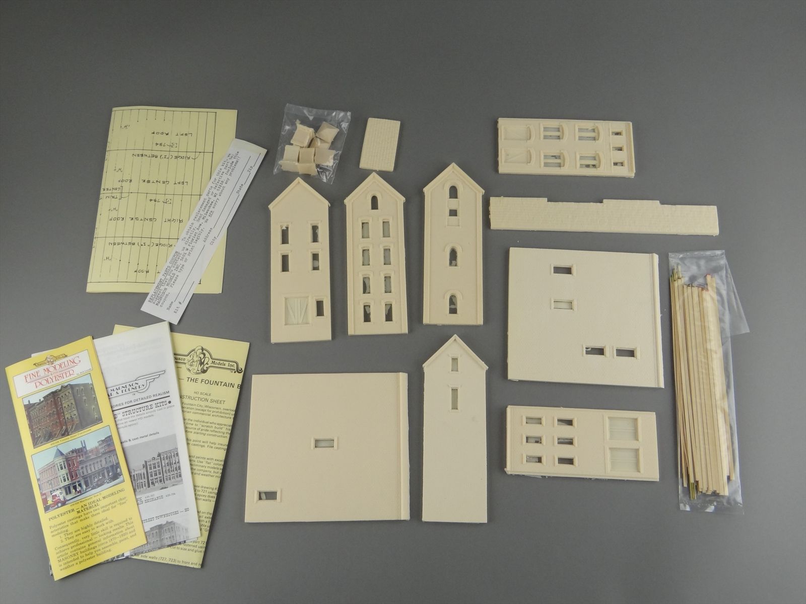 HO Craftsman Building Kit - Magnuson Models M-510 The Fountain Brewery ...