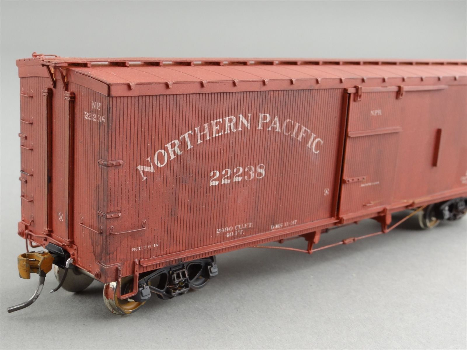 HO Brass Model - W&R NP Northern Pacific Truss Rod Box Car #22238 ...