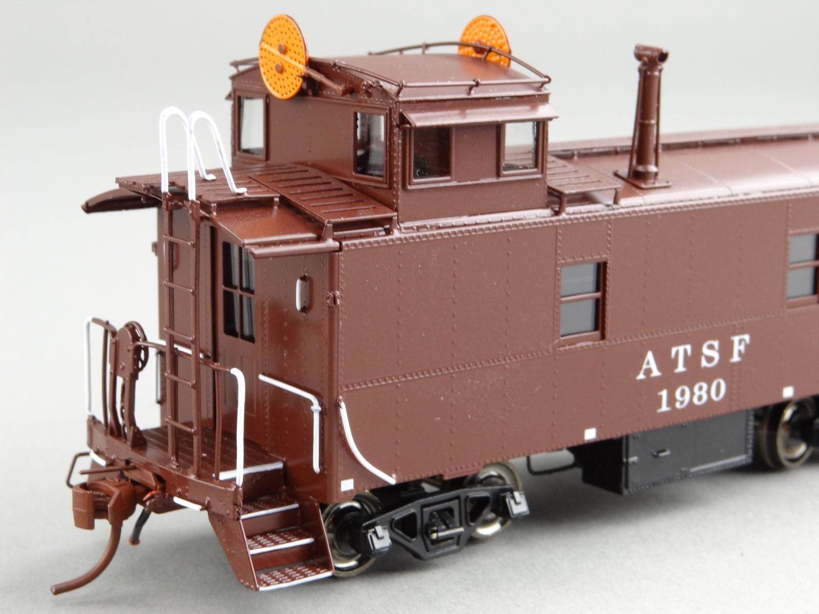 HO Scale Brass Model Train Pecos River 2711P ATSF Santa Fe - Caboose ...