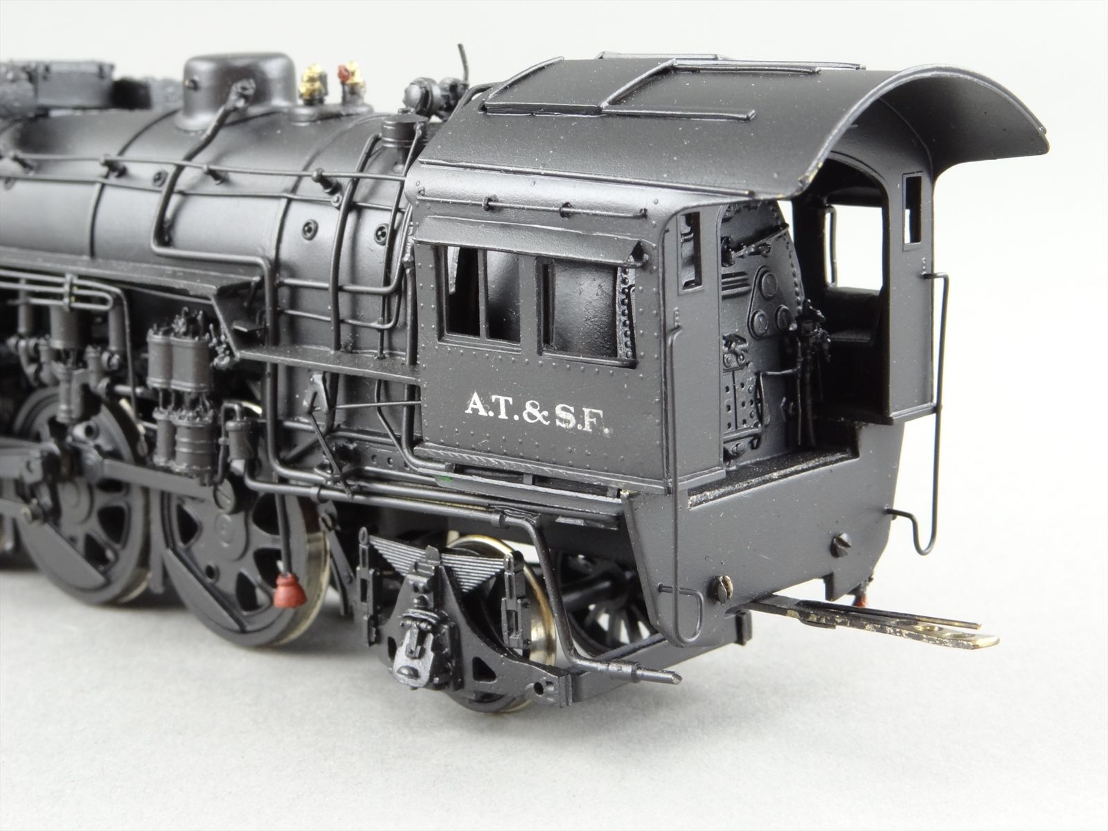 HO Brass Model Train - KEY ATSF Santa Fe 3400 4-6-2 Pacific #3429 w ...