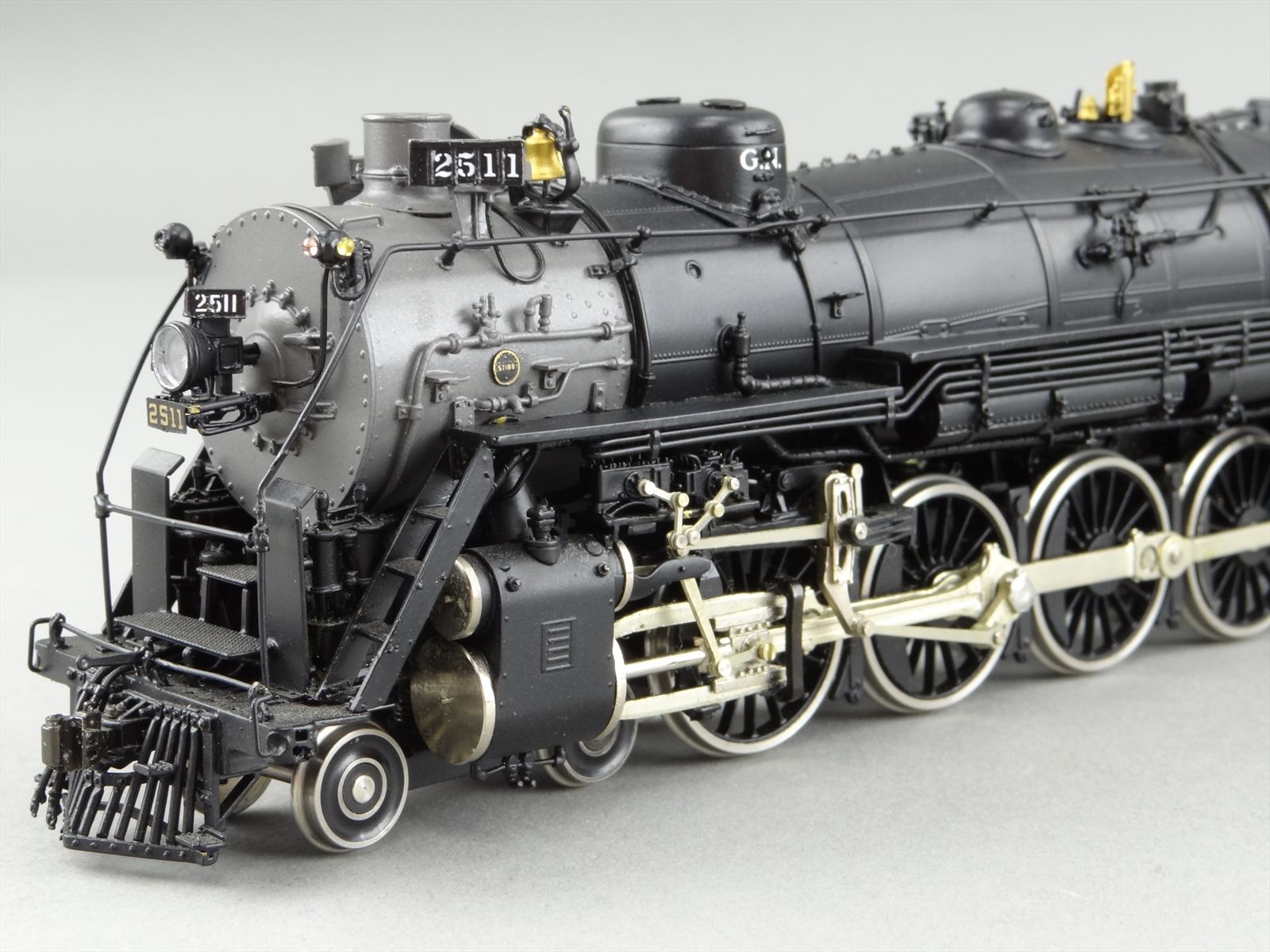 HO Brass Model Train - W&R GN Great Northern 4-8-2 P-2 #2511 Version 1 ...