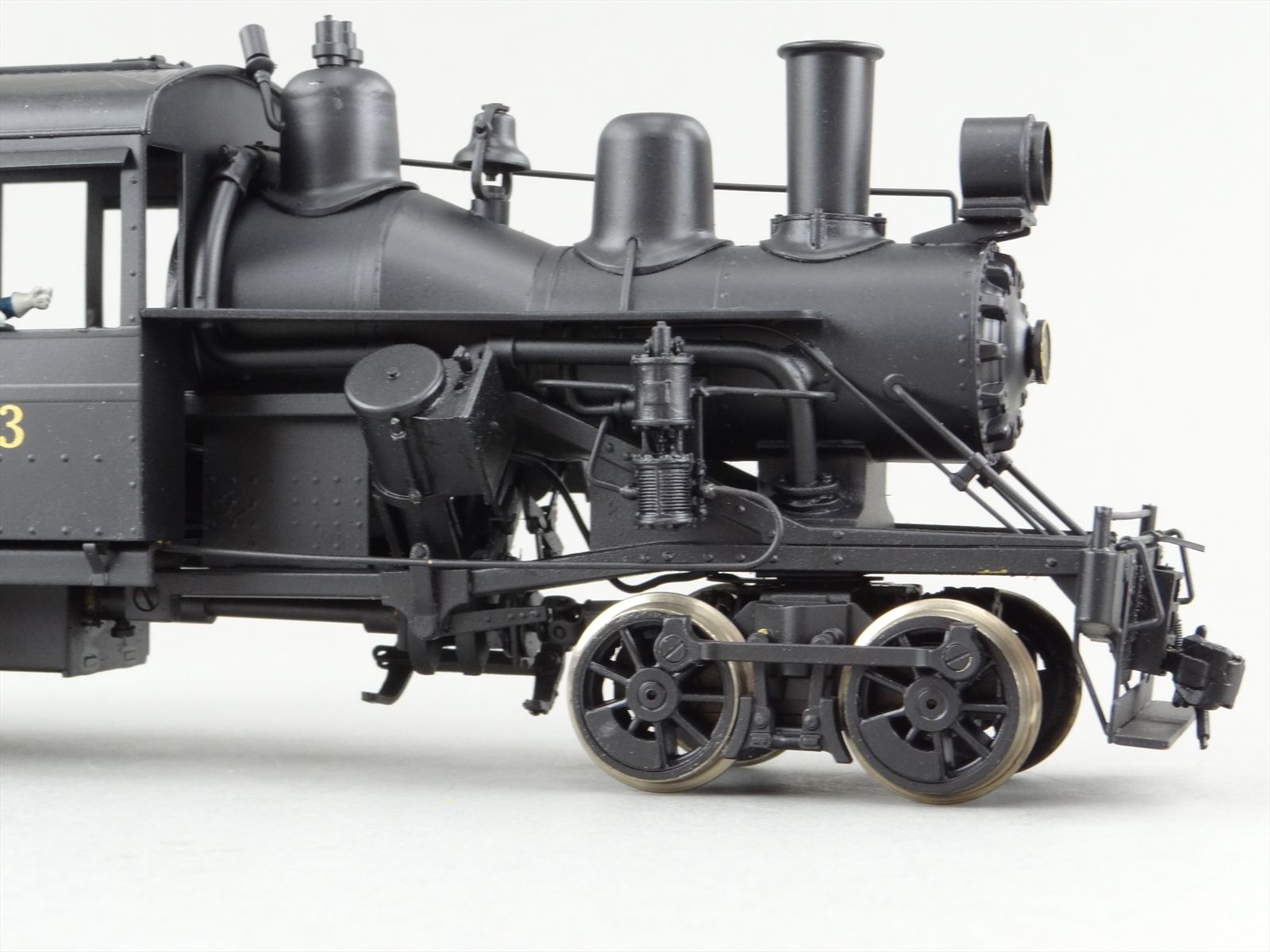 O or On3 Brass Model Train - WMC Westside WSLCo No 3 Logging Heisler