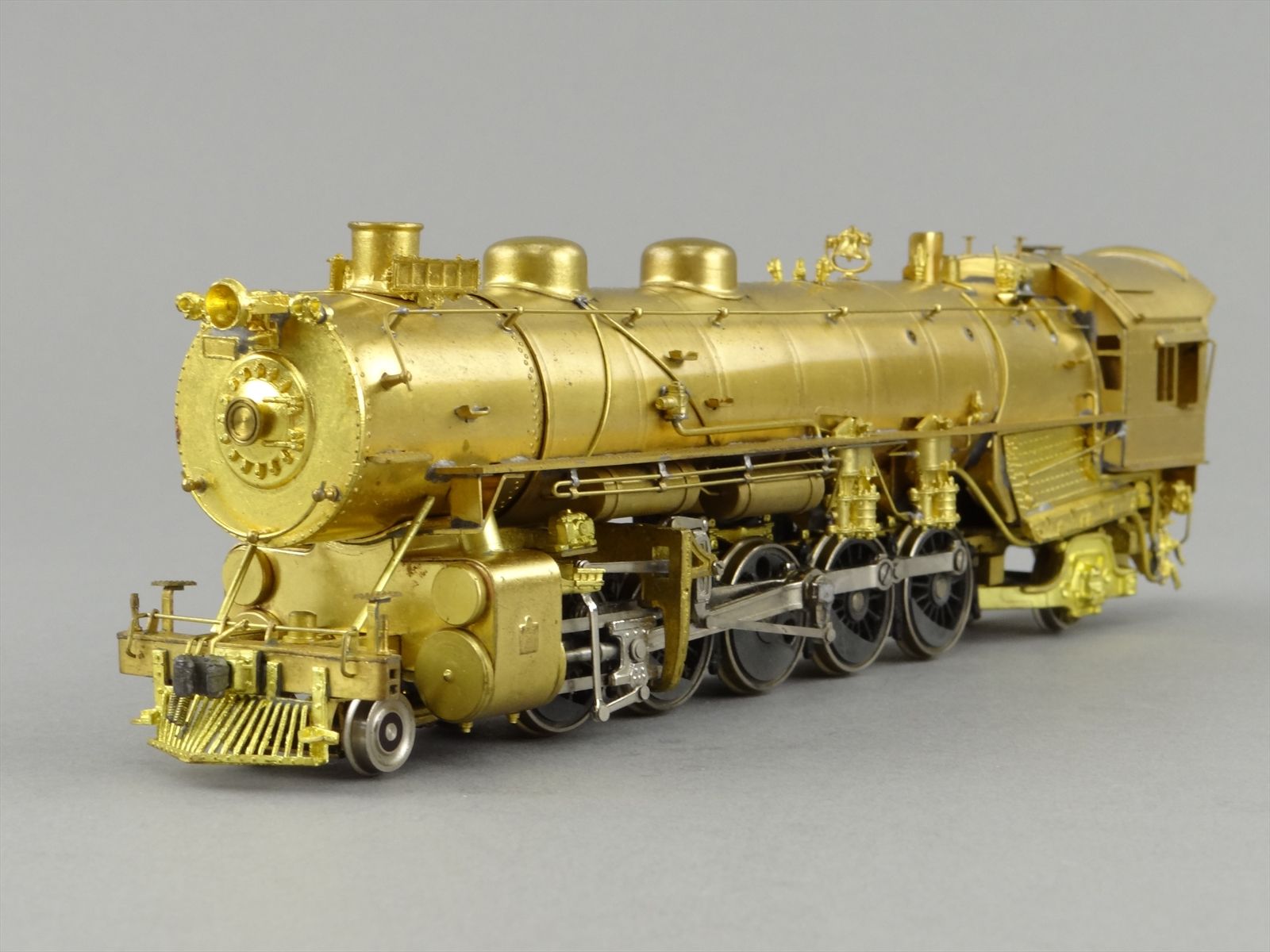 HO Brass Model Train - Balboa UP Union Pacific 2-10-2 Santa Fe 5000 ...