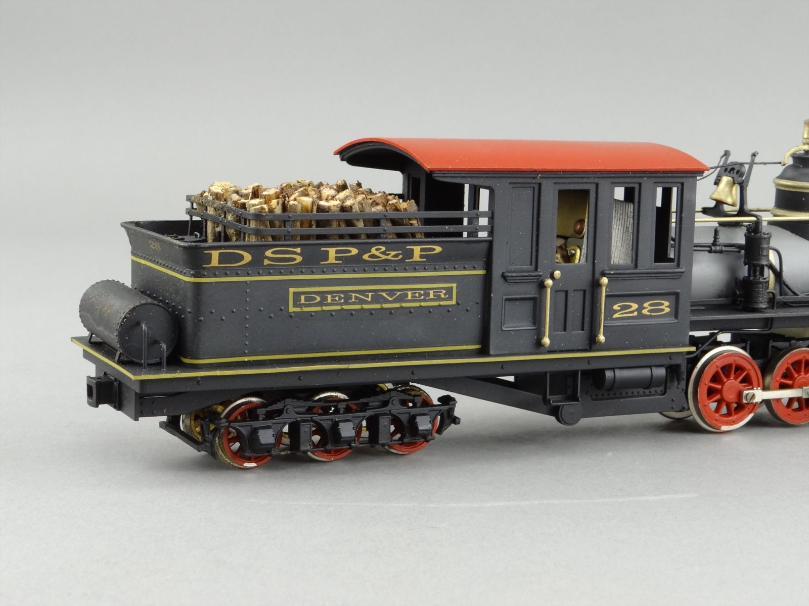 HOn3 Brass Model Train - LMB DSP&P Mason Bogie 2-8-6T- Custom #28 ...