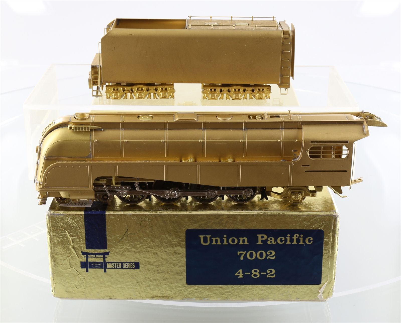 HO Brass Balboa UP Union Pacific 4-8-2 7002 Streamlined Forty Niner - Unpainted