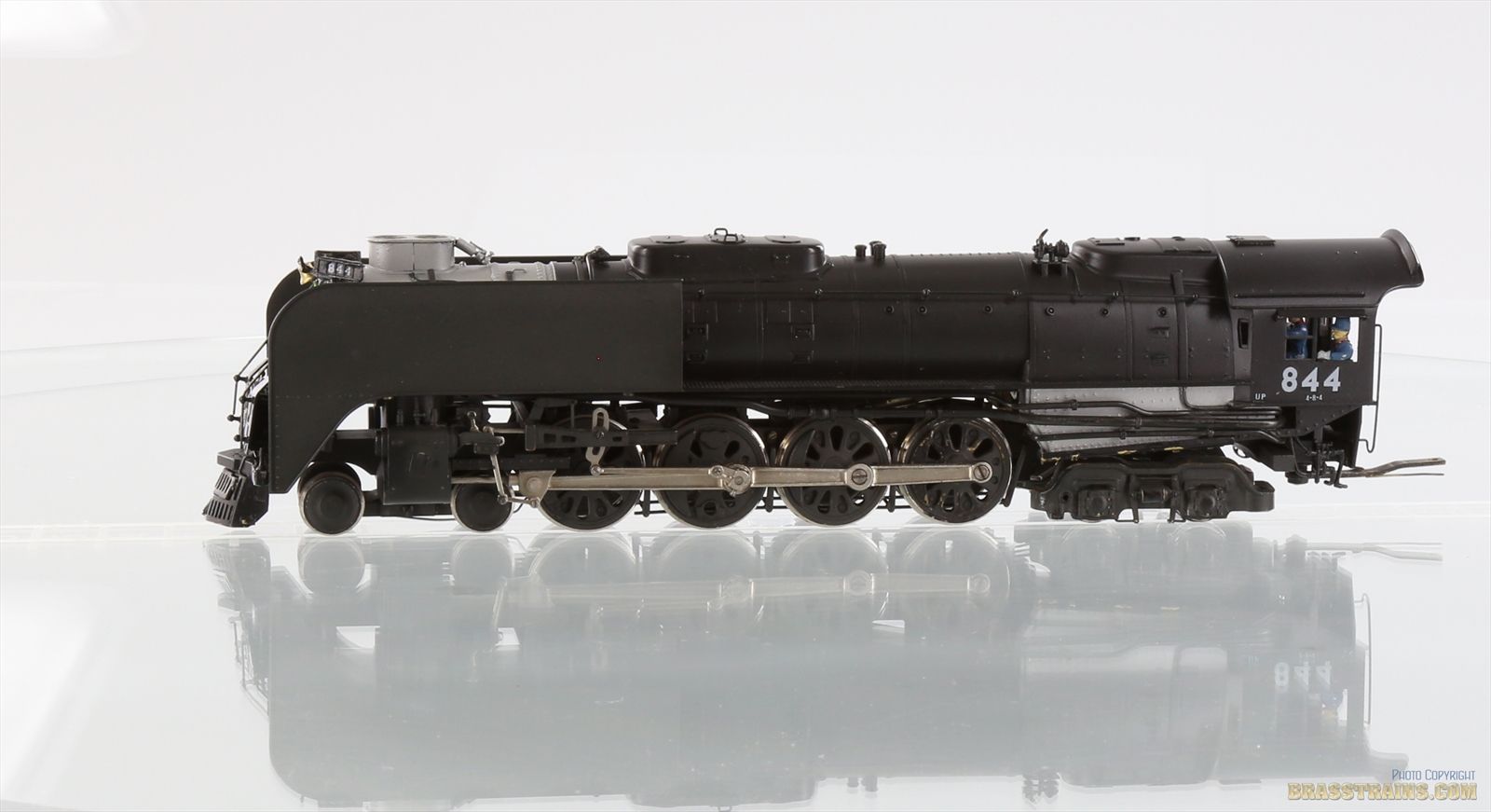 HO Brass Model Train - PFM Crown Toby UP Union Pacific 4-8-4 FEF-2 #844 ...