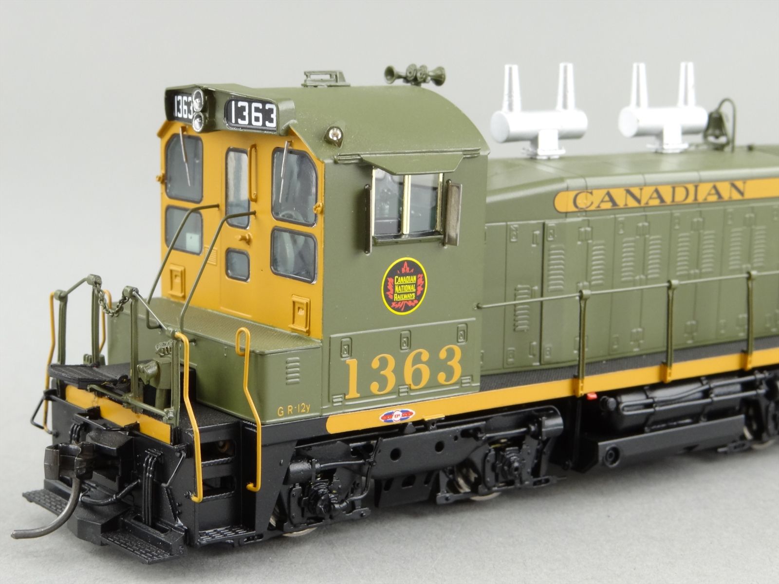 HO Brass Model Train - OMI CN CNR Canadian National SW1200RS GR-12y ...