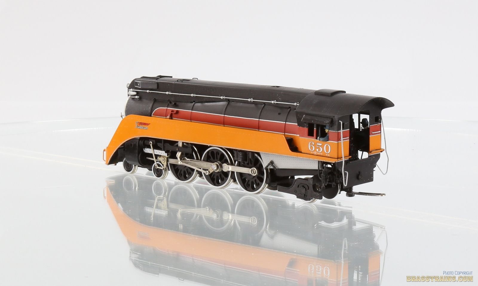 HO Brass Model Train - Hallmark SP Sunbeam P-14 4-6-2 Pacific ...