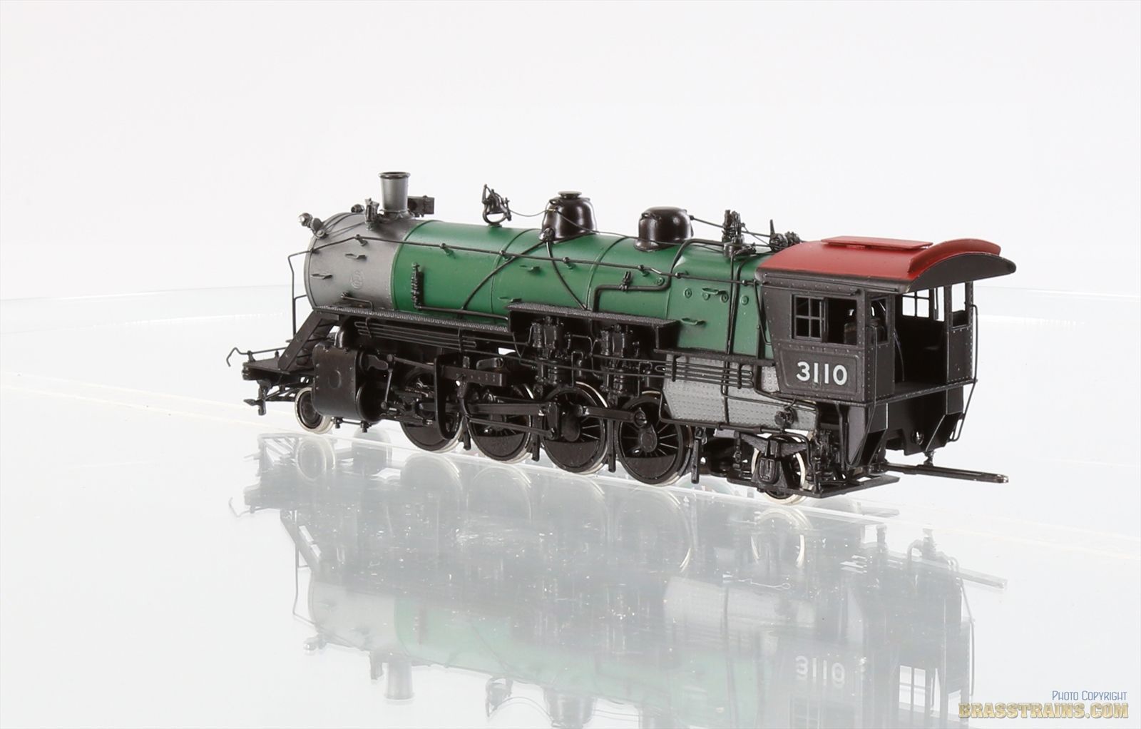 HO Scale Brass Model Train - Sunset Models GN Great Northern 2-8-2 O-1 ...