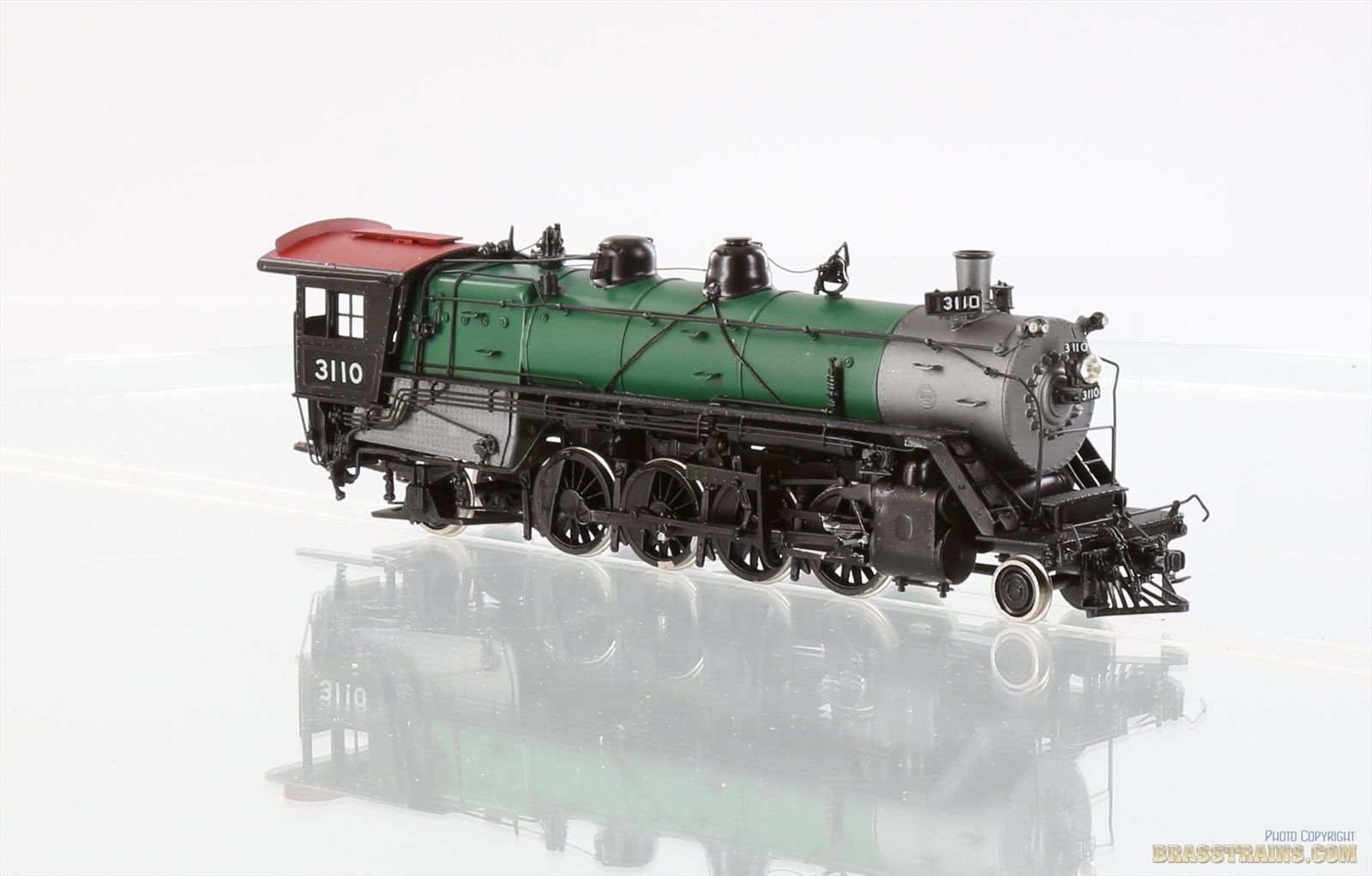 HO Scale Brass Model Train - Sunset Models GN Great Northern 2-8-2 O-1 ...