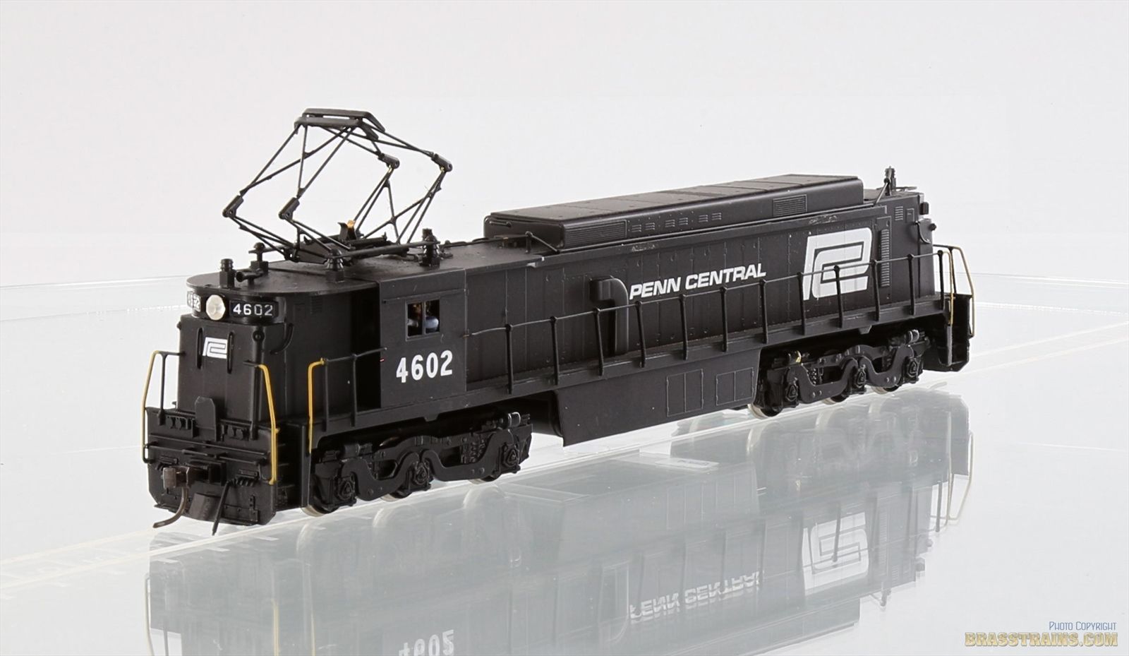 HO Brass Model Train - ALCO Penn Central - E-33 Electric #4602 - Custom