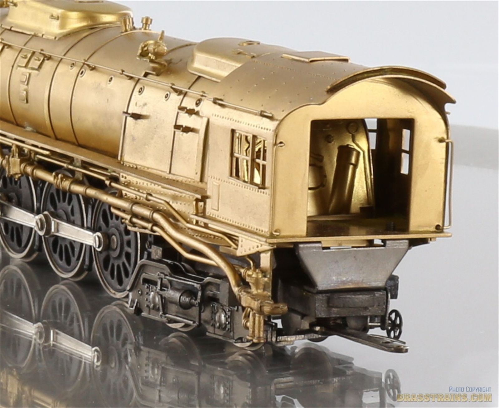 HO Brass Model Train - Max Gray UP Union Pacific 4-8-4 FEF-3 Steam w ...