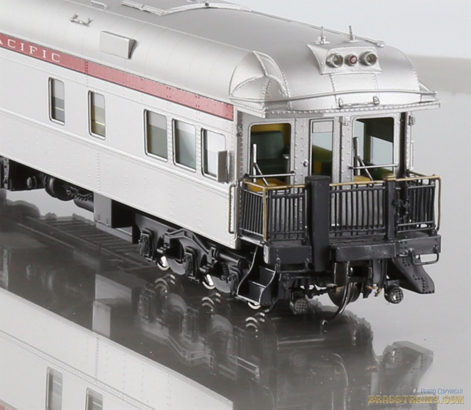 HO Brass Model Train - TCY SP Heavyweight Business Car - Officials Car ...