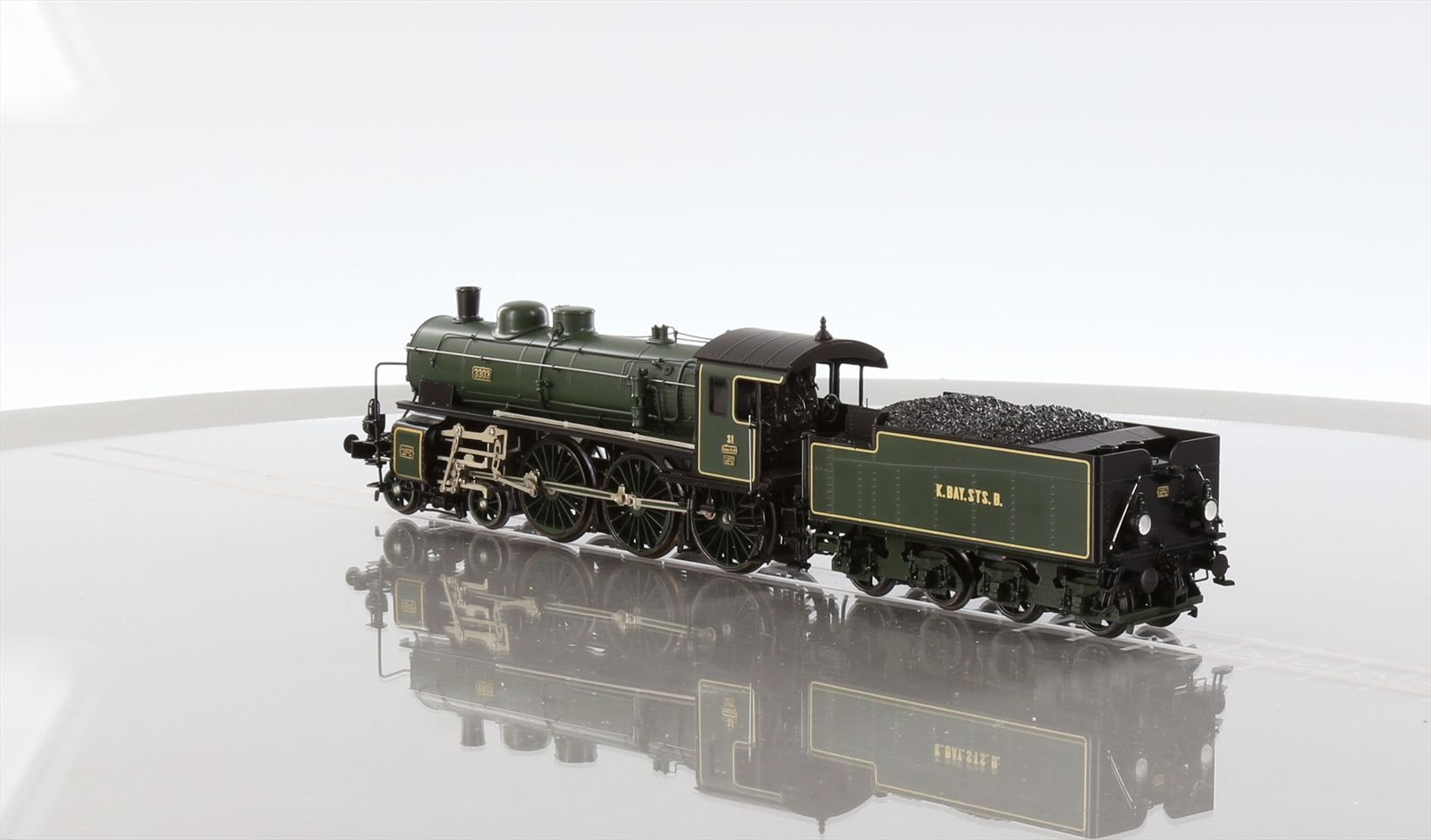HO European Brass Model Train - TRIX FINE ART 22502 KKStB S3/5 3303 4-6 ...