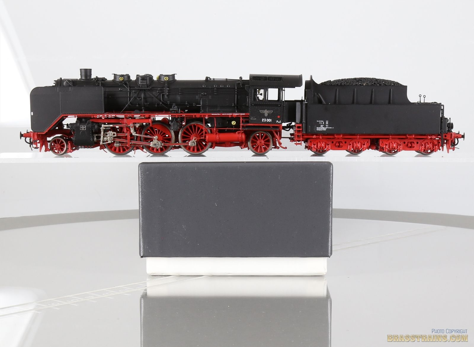 HO European Brass Model Train - TRIX FINE ART 22570 German DRG BR 23 ...