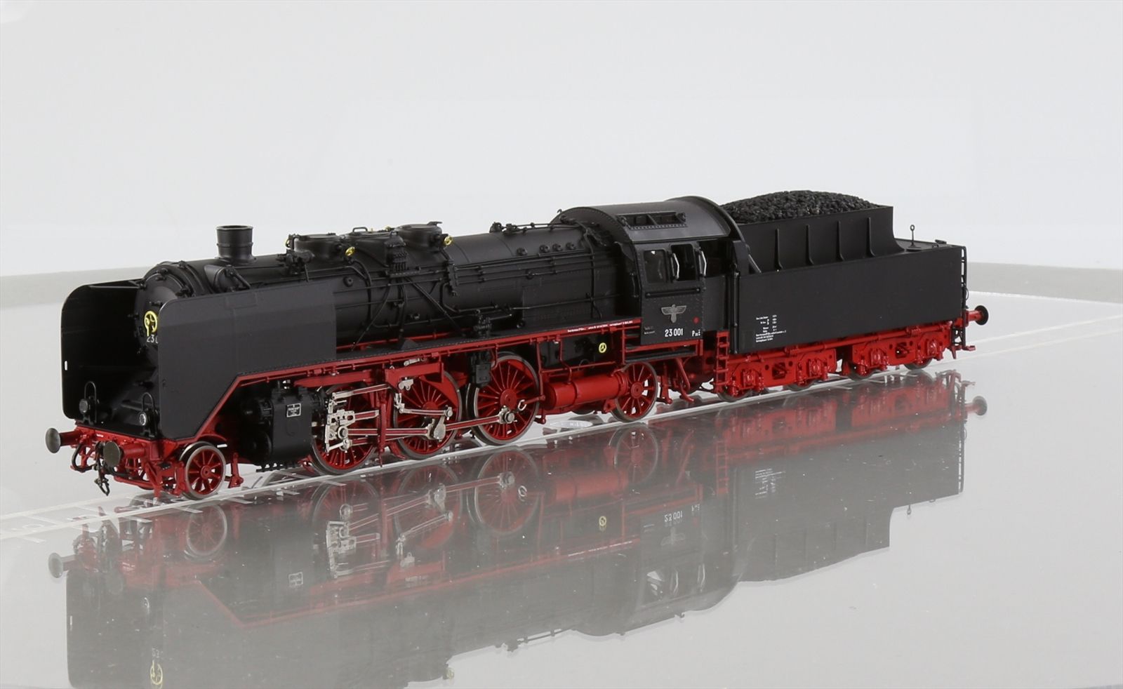 HO European Brass Model Train - TRIX FINE ART 22570 German DRG BR 23 ...